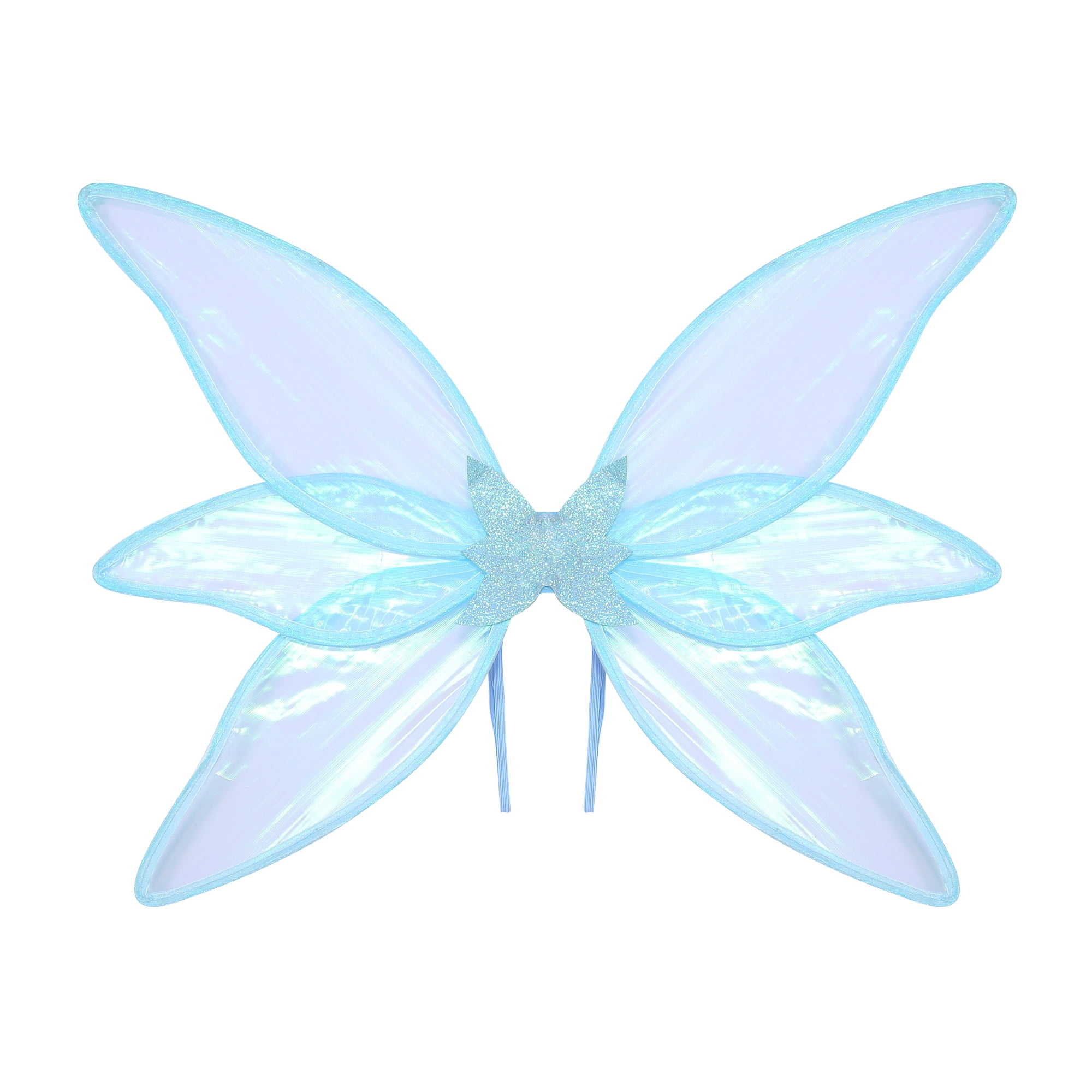 Inevnen Light Up Fairy Wings for Kids Girls, Angel Wing Party Glowing ...