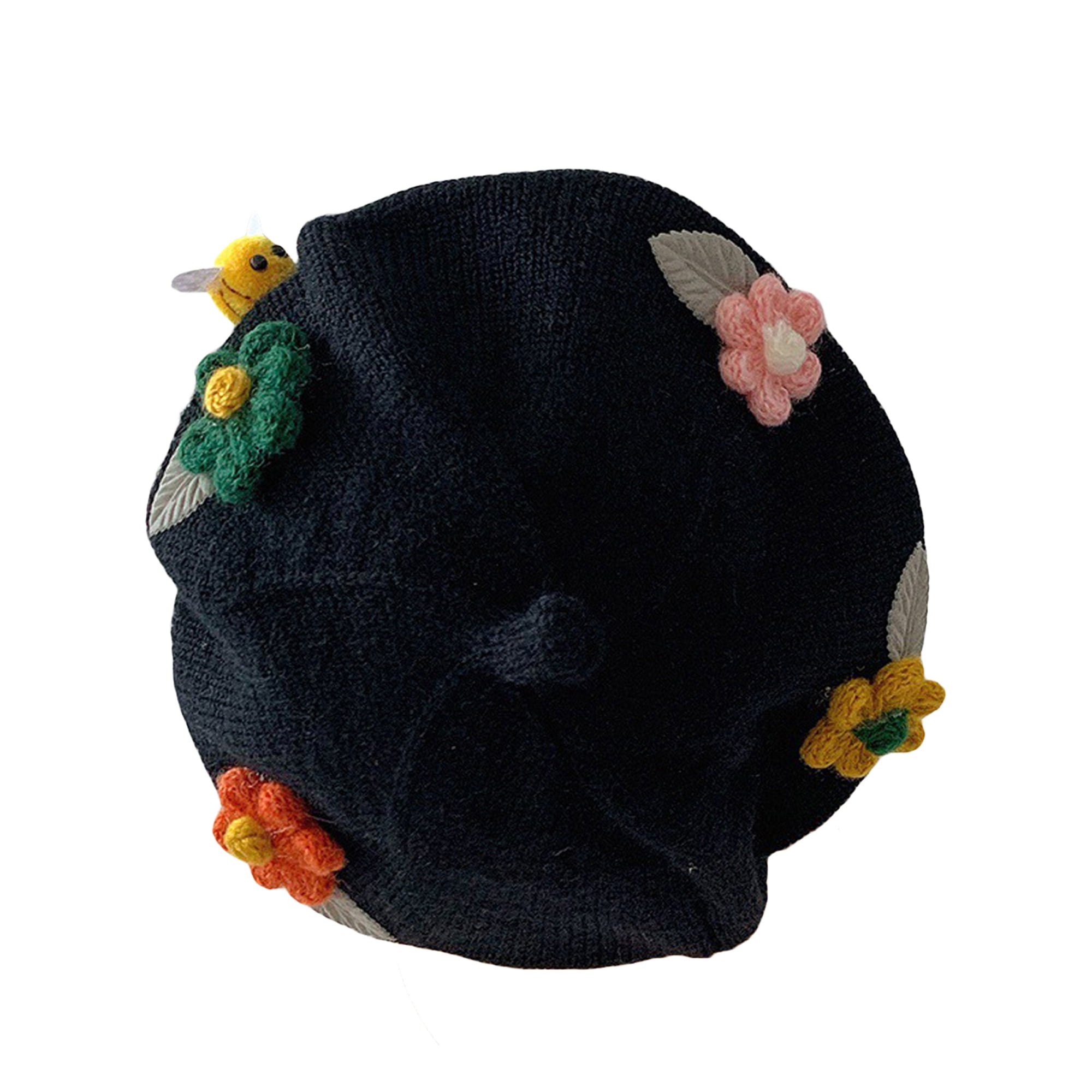 Inevnen Little Girl Beret Hats French Style Warm Artist Hats Classic ...