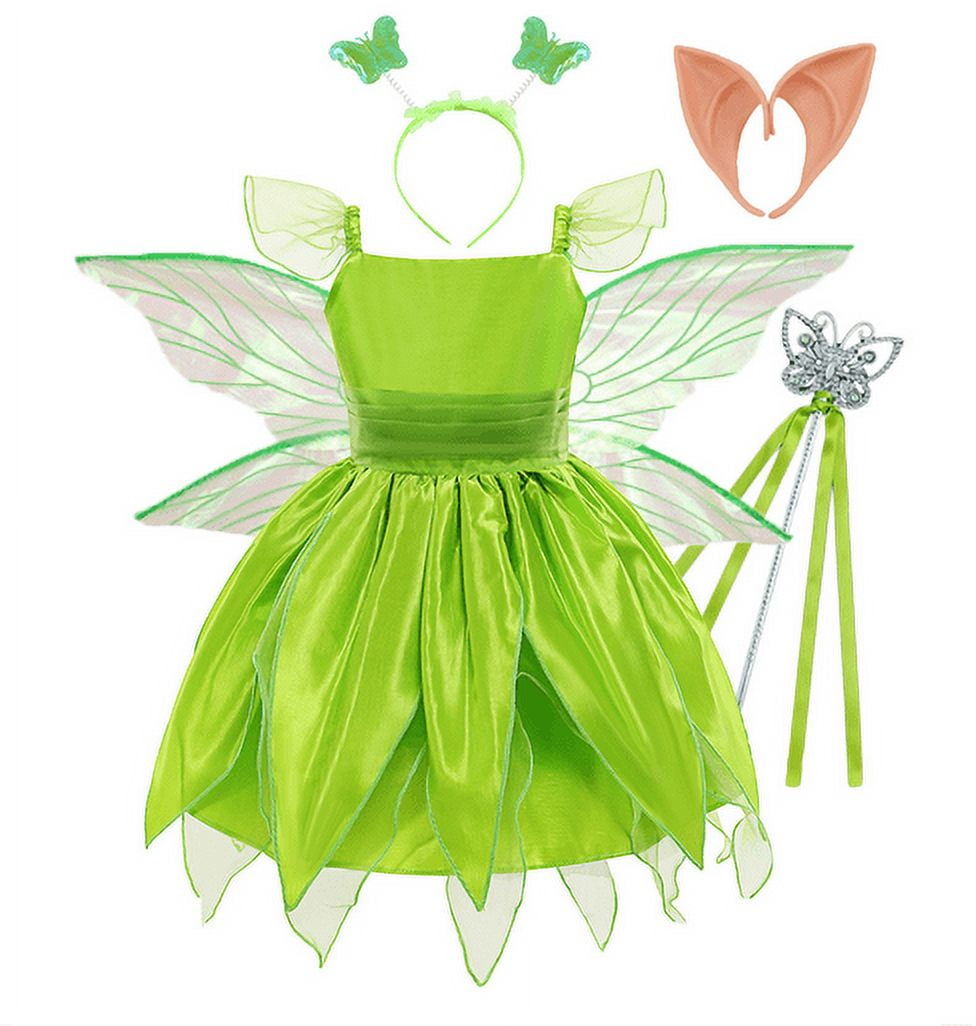 Inevnen Toddler Girls Fairy Costume, Tooth Fairy Princess Costume Fancy ...