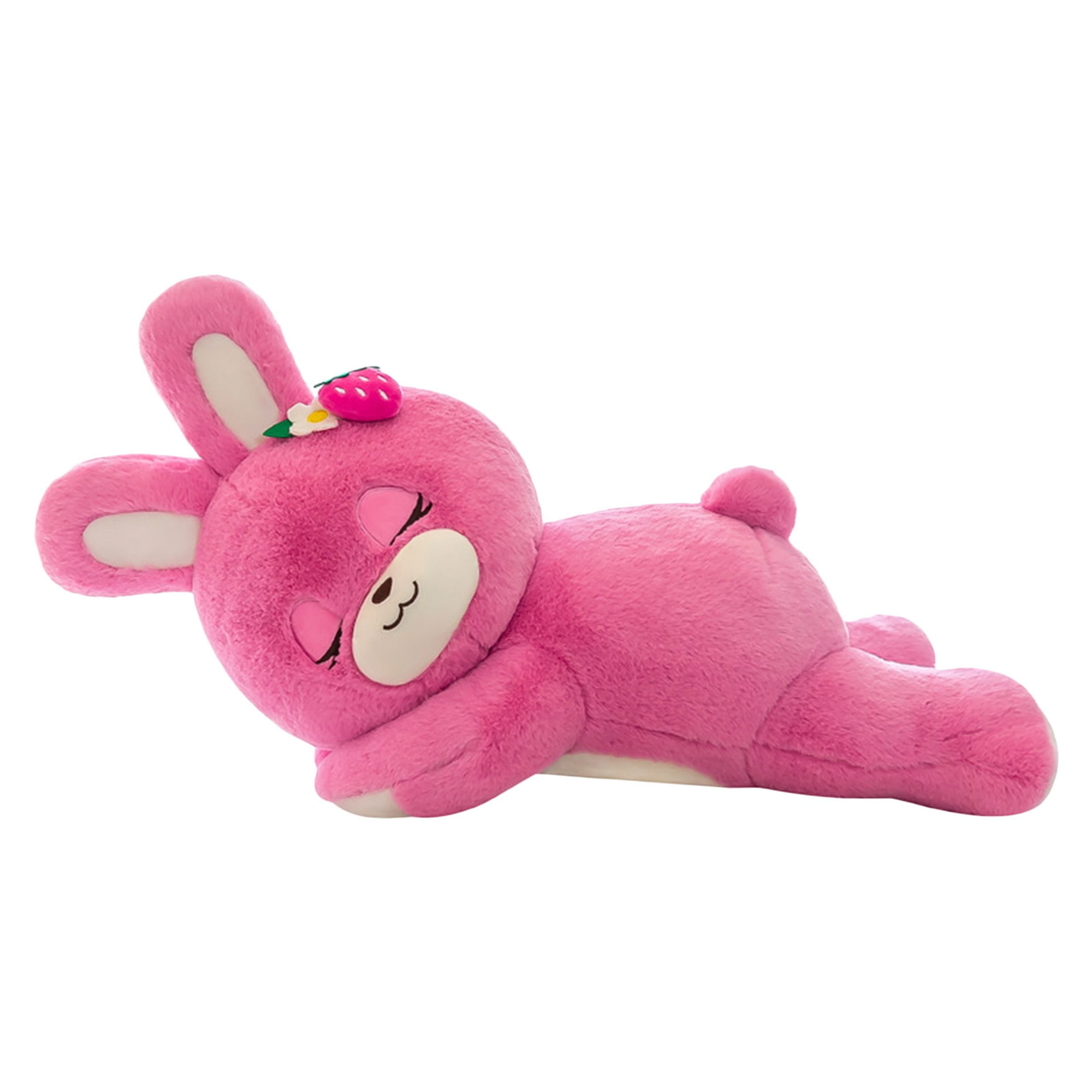 Inevnen Velvet Strawberry Rabbit Plush Stuffed Toy Friends Kids Cute ...