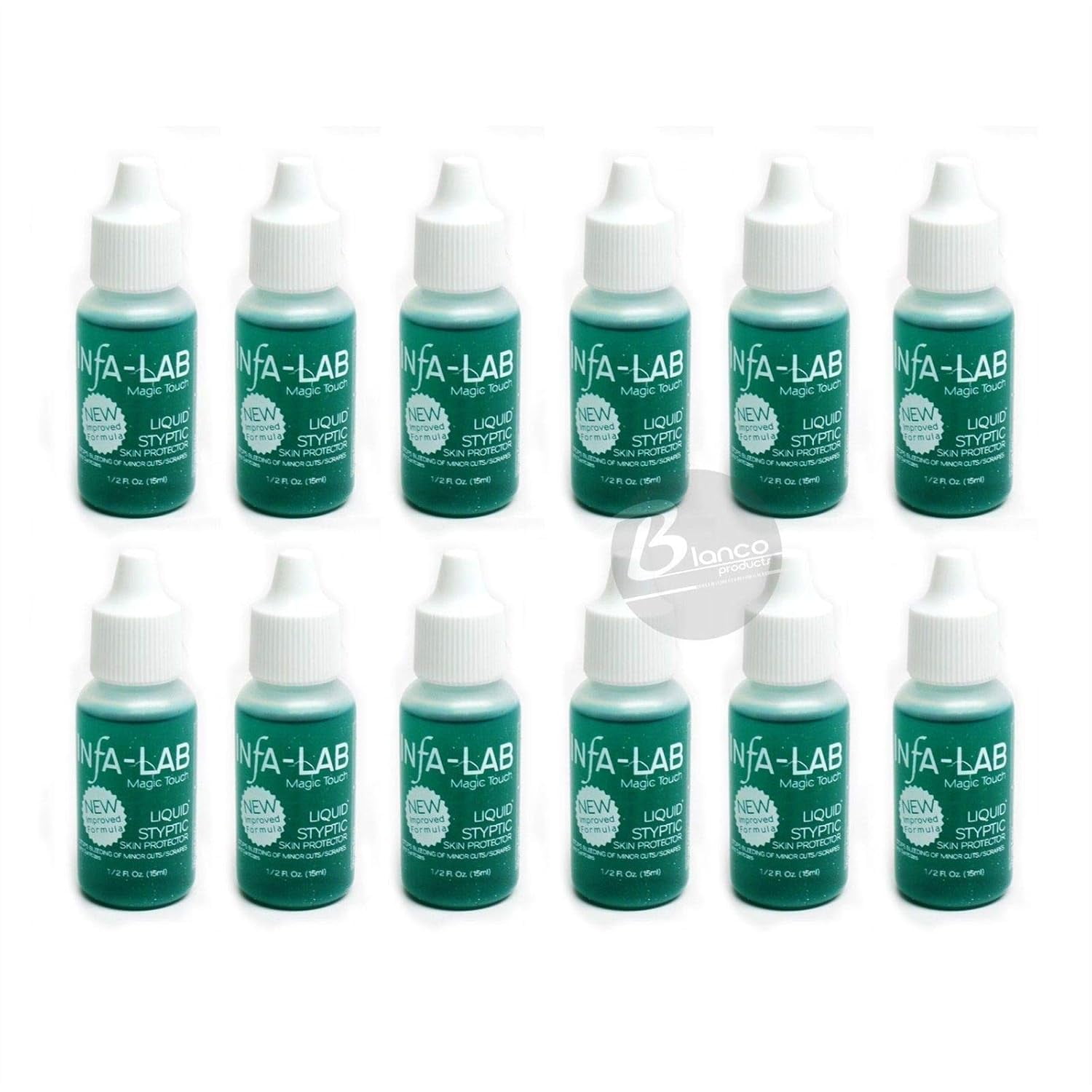 Infa-Lab MAGIC TOUCH Liquid Styptic 12 Skin Protector Stop Bleeding ...