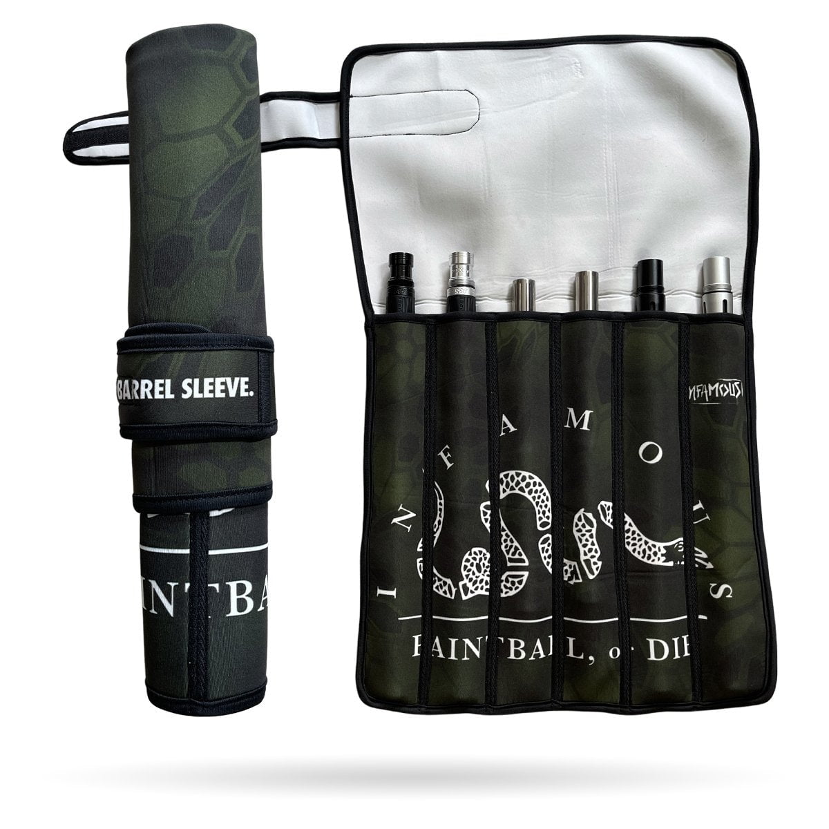 Infamous Paintball 6x Barrel Sleeve Wrap - Walmart.com