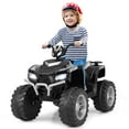 Infans 24V Kids Ride-On Electric ATV 4-Wheeler Quad Car with Wireless ...