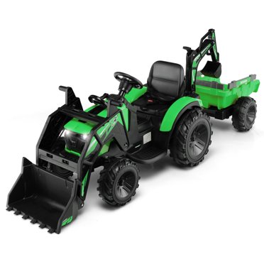 Peg Perego John Deere Ground Loader 12-Volt Battery-Powered Ride-On ...