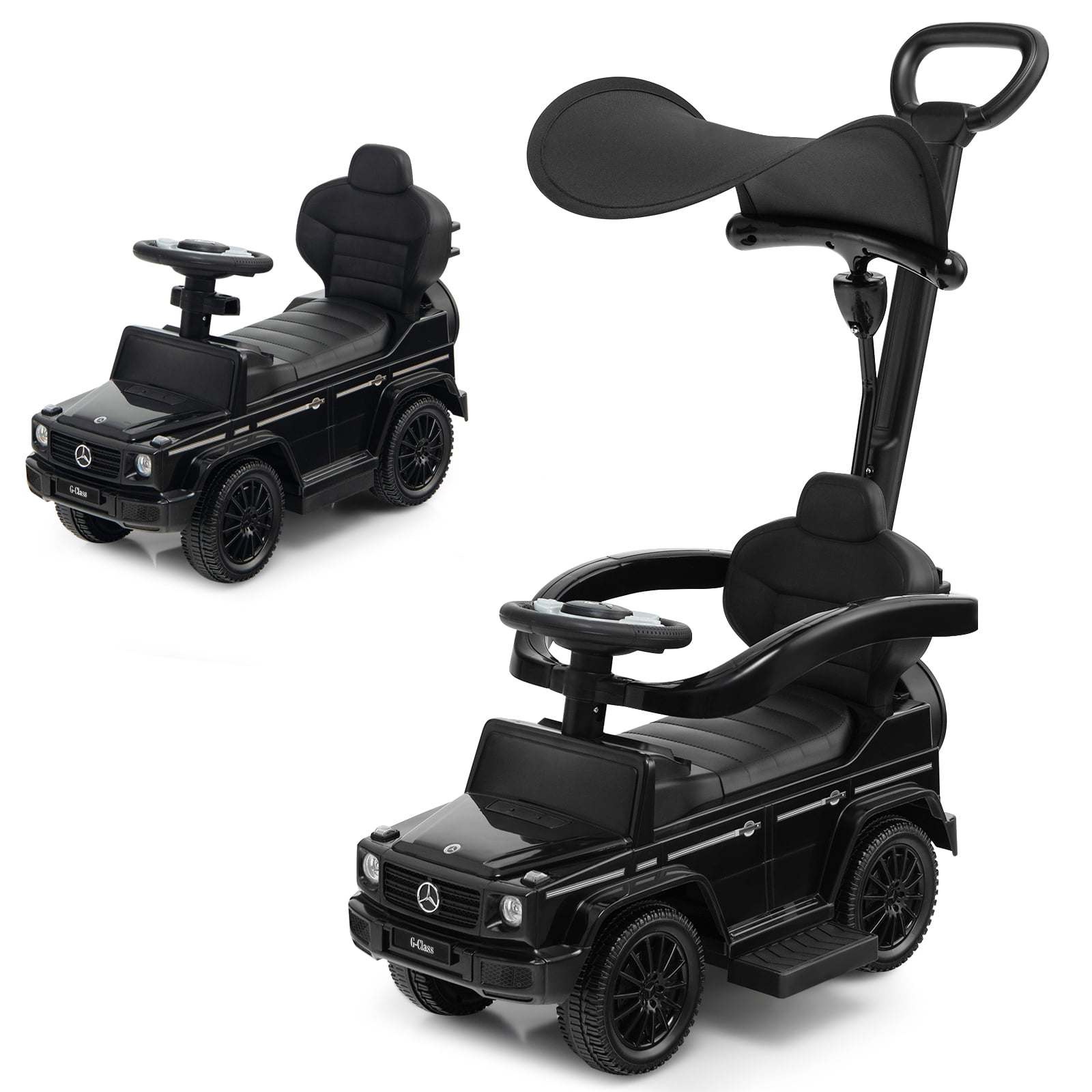 Infans Mercedes Benz G350 3-in-1 Ride on Push Car, Toddler Walking Toy ...