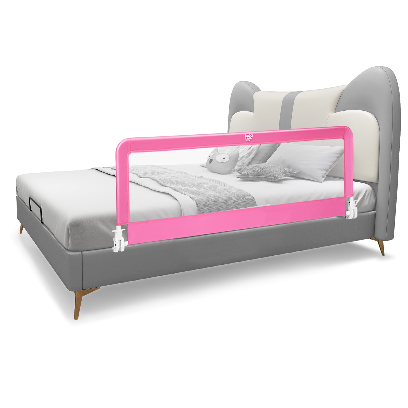 "Infans 59"" Breathable Mesh Safety Baby Bed Rail Guard, Infants ...