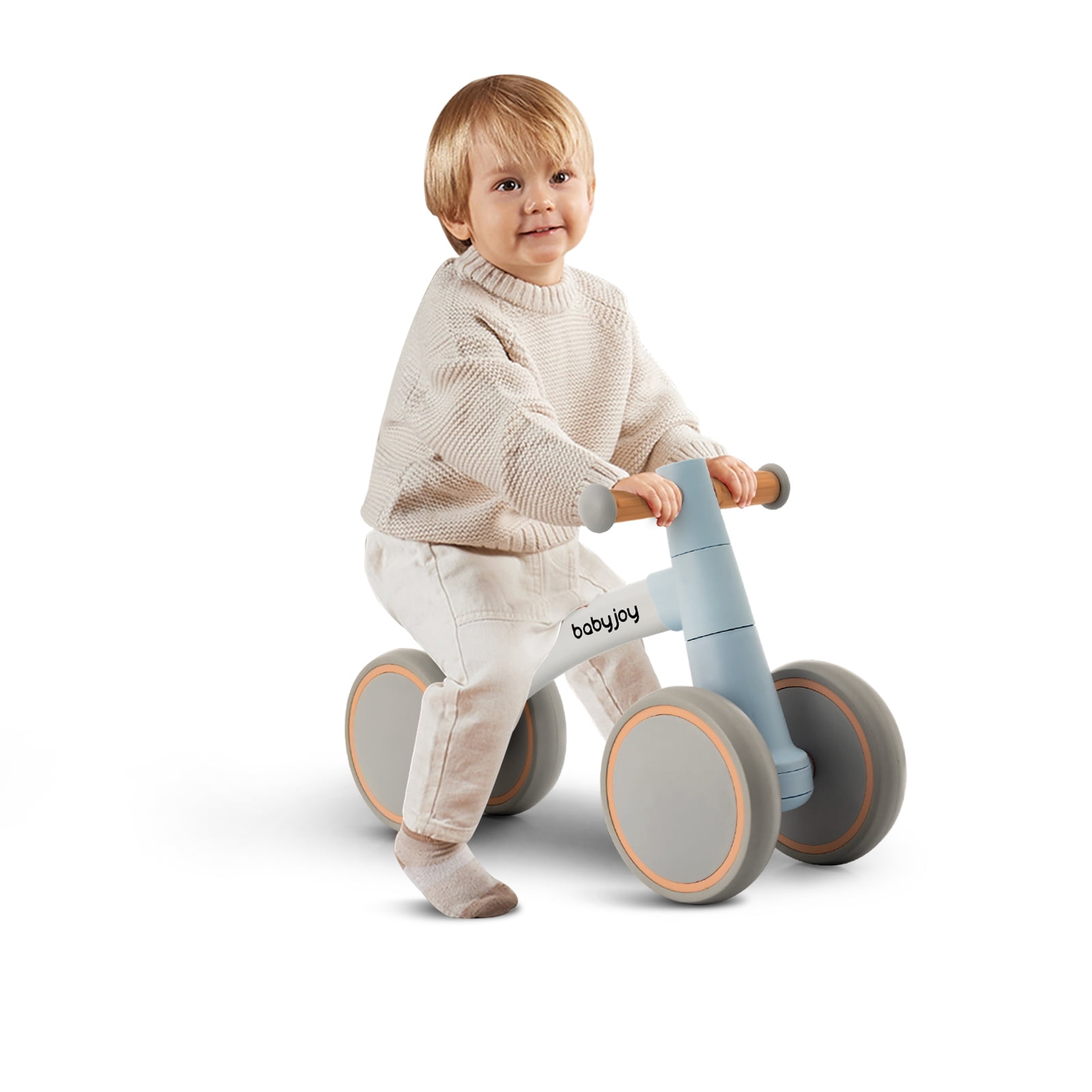 Infans Baby Balance Bikes w/4 Wheels for 12-36 Months Toddler Mini Bike ...