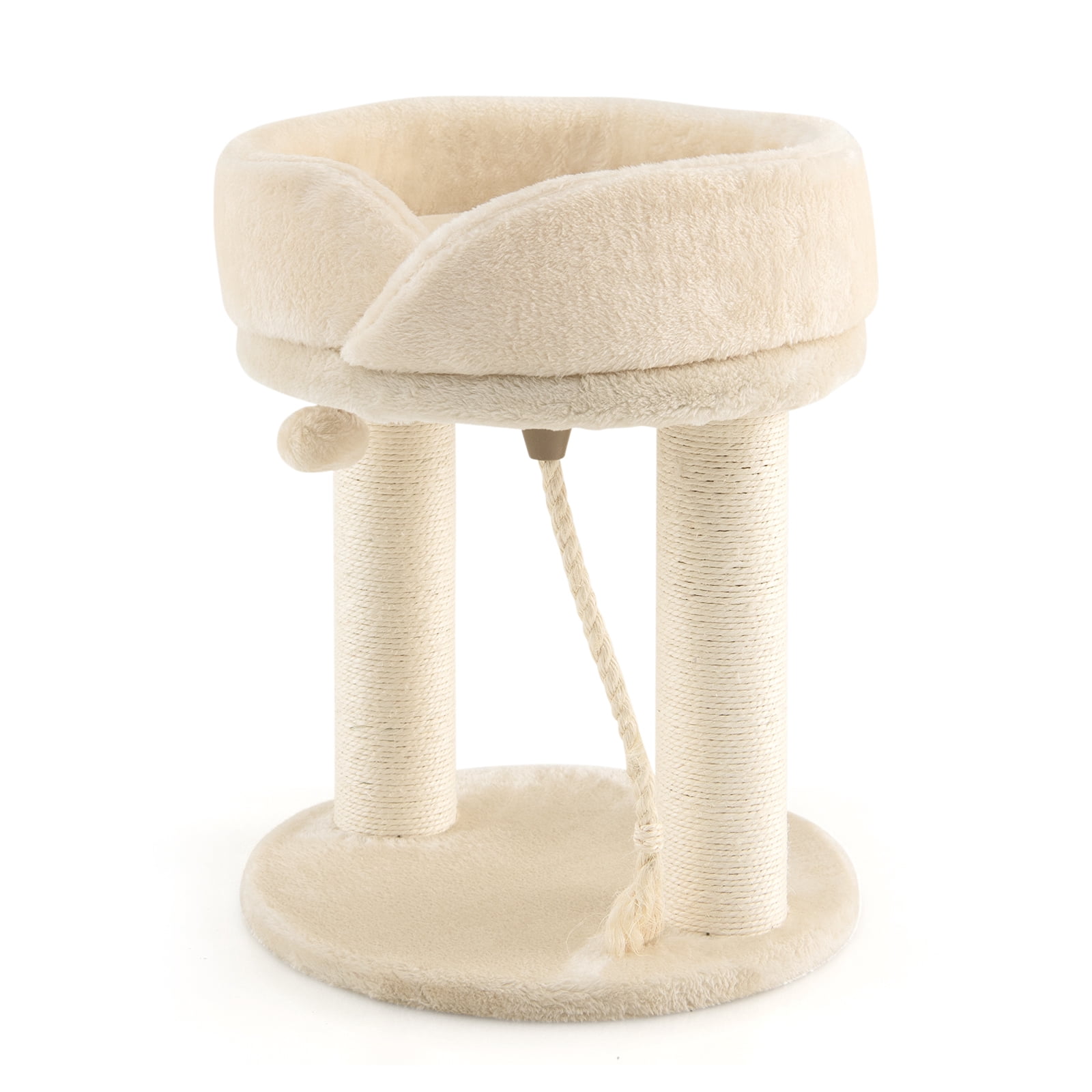Infans Cat Tower Cat Activity Tree w/ Plush Perch & Scratching Posts ...
