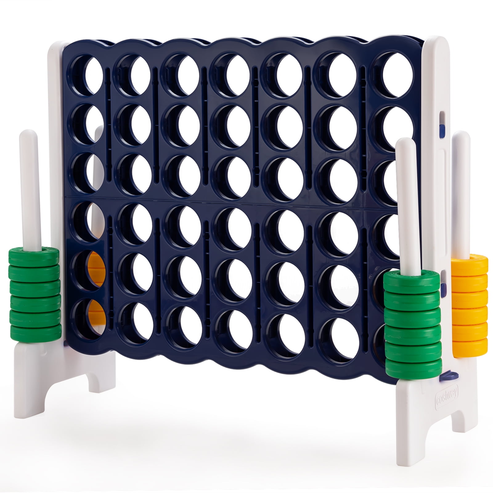 Infans Outdoor Lawn Connect Four: Jumbo 4-to-Score Giant Game Set for ...
