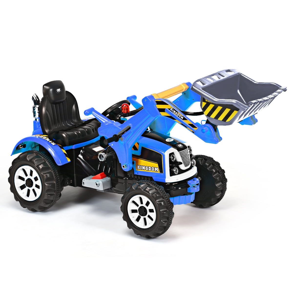 Infans Kids Ride On Excavator Truck 12V Battery Powered With Front ...