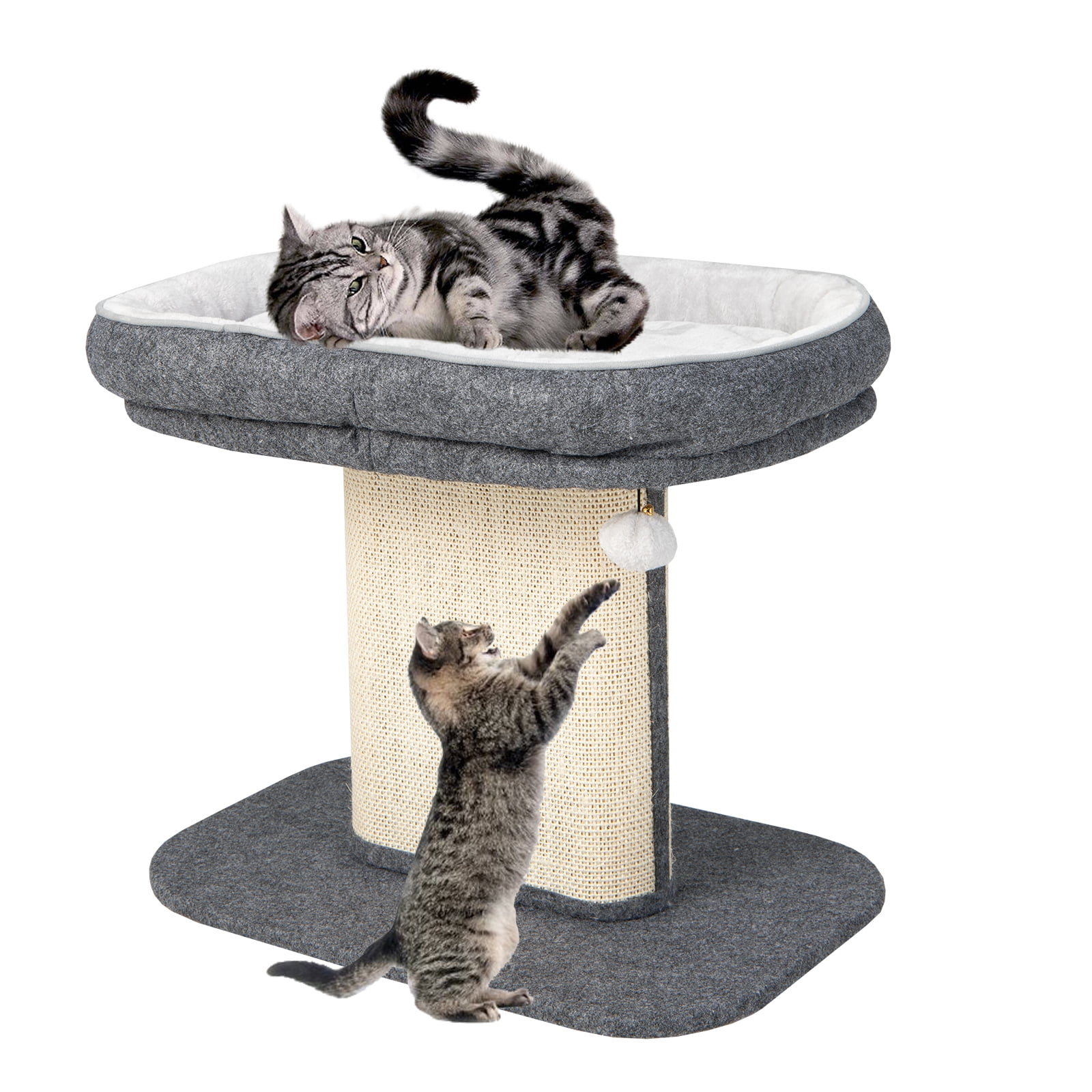 Infans Modern 2-Story Cat Tree Tower, Kitten Climbing Activity Center ...