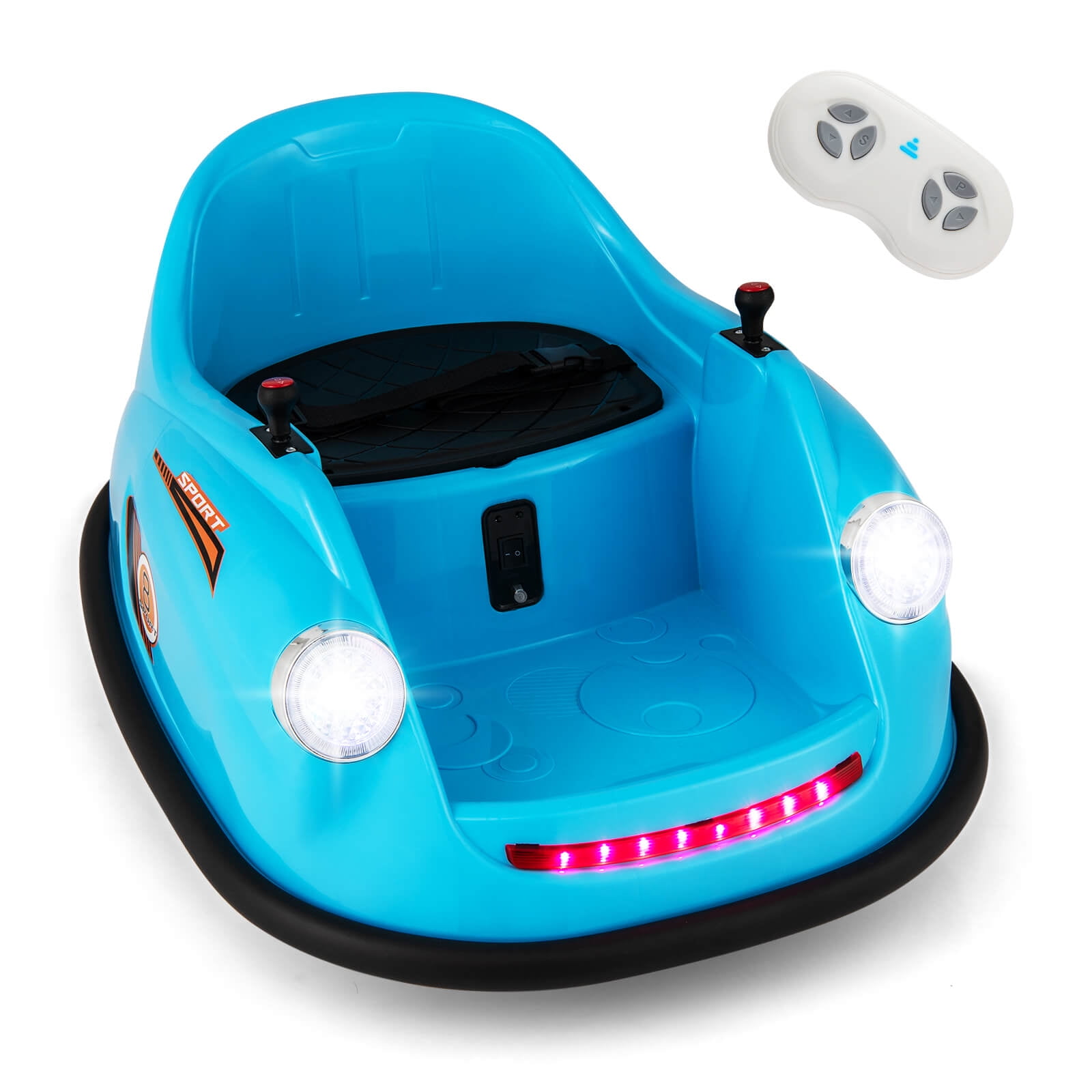 Infans Ride on Bumper Car for Kids with Remote Control 360 Degree Spin ...
