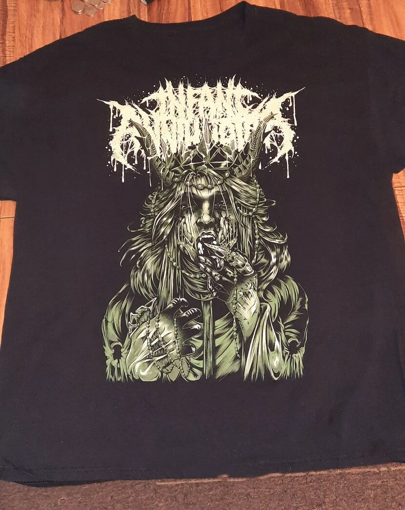 Infant Annihilator Black T-Shirt Cotton S-234XL Short Sleeve RD34 ...