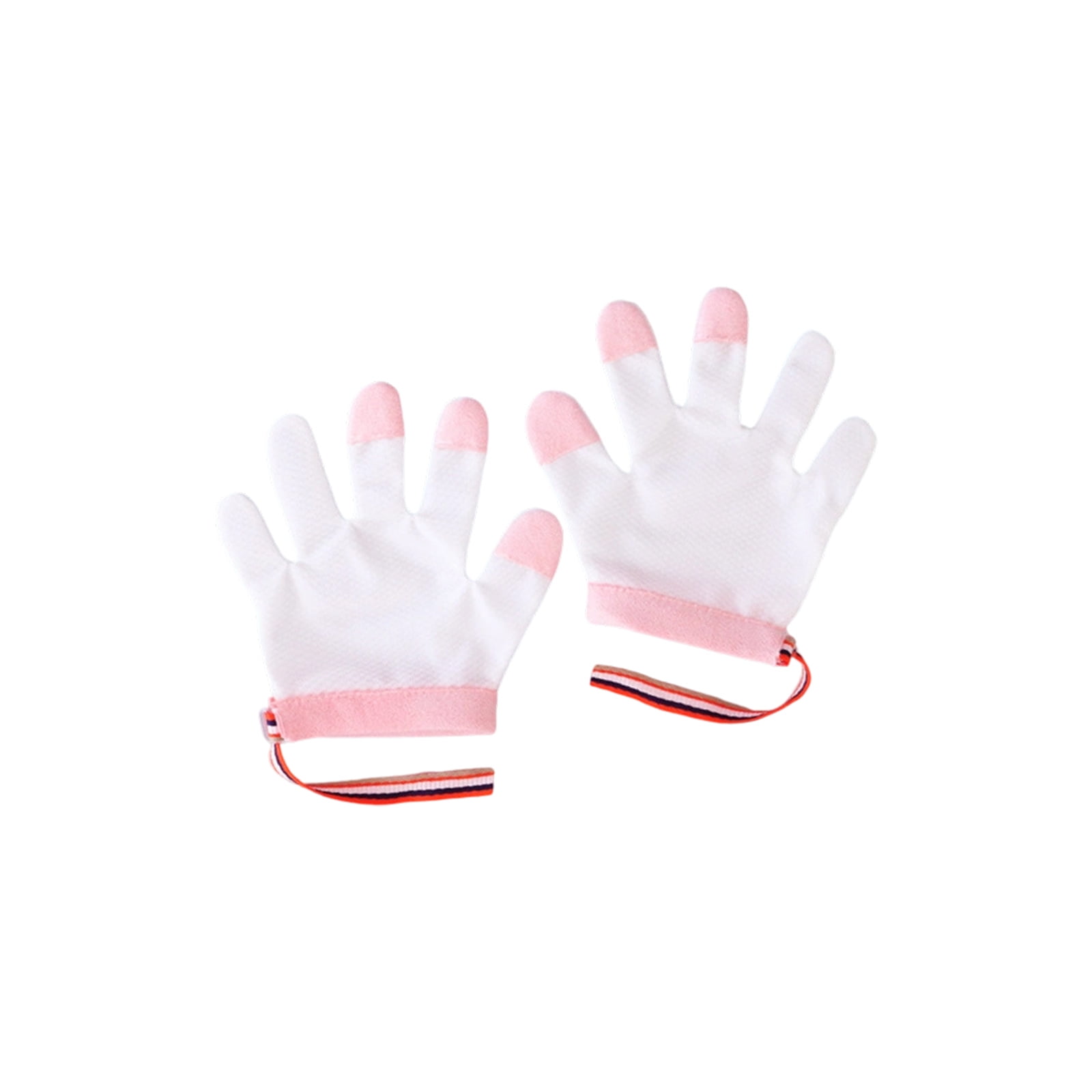 Infant Anti Biting Gloves Prevent Hand Chewing Protective Breathable ...