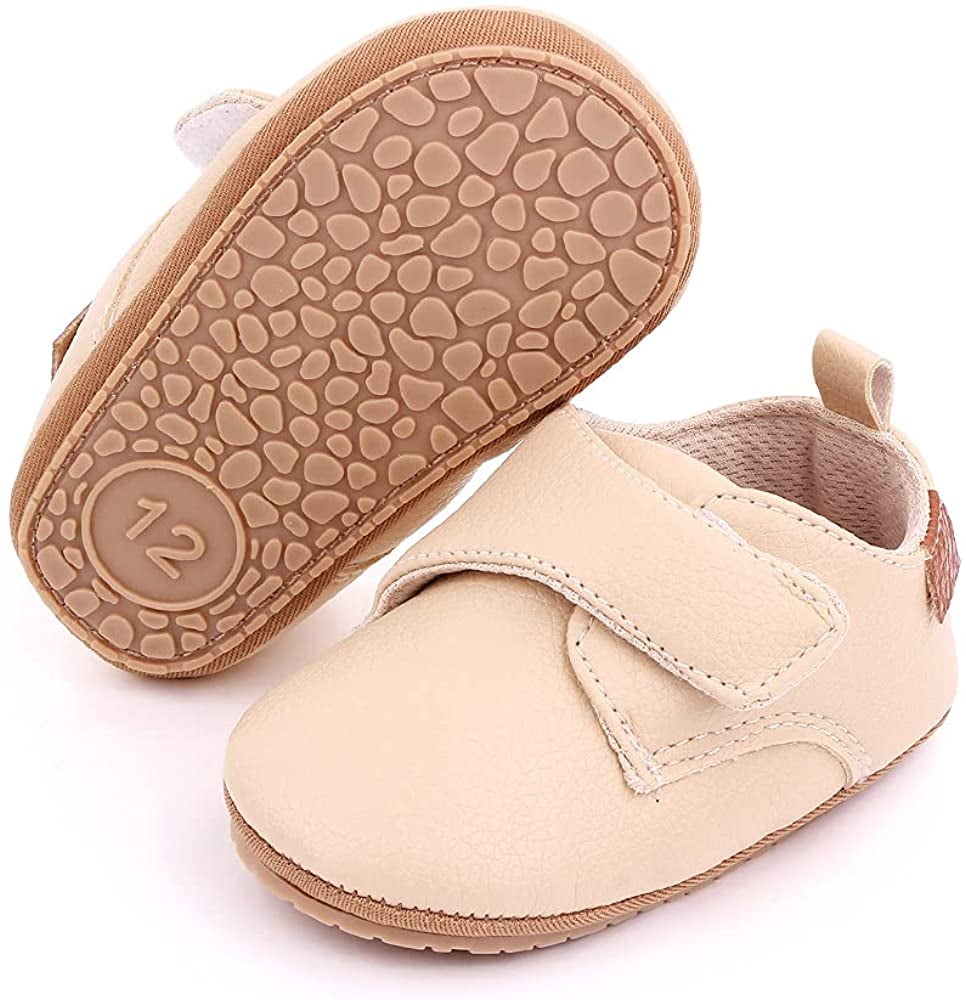Infant Baby Boys Girls Loafers Classic PU Leather Wedding Dress Shoes ...