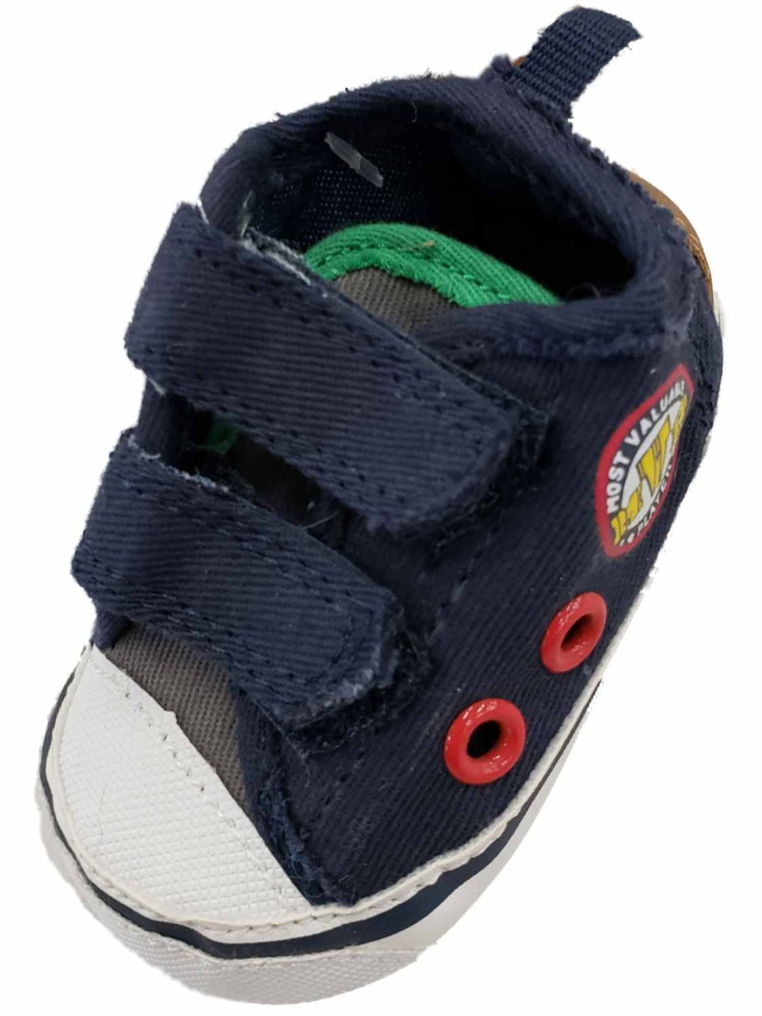 Infant Baby Boys Navy Blue MVP Slip-On Sneakers Kids Shoes 2 - Walmart.com