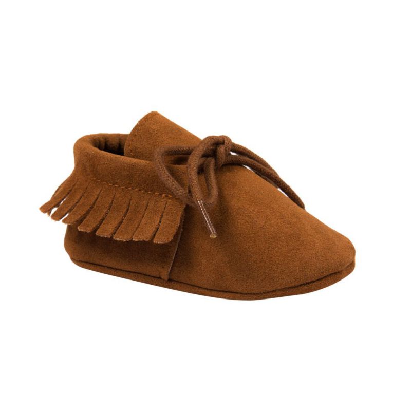Infant Baby Boys and Girls Moccasins Sneakers Premium Soft Sole Tassels Prewalker Anti-Slip ...