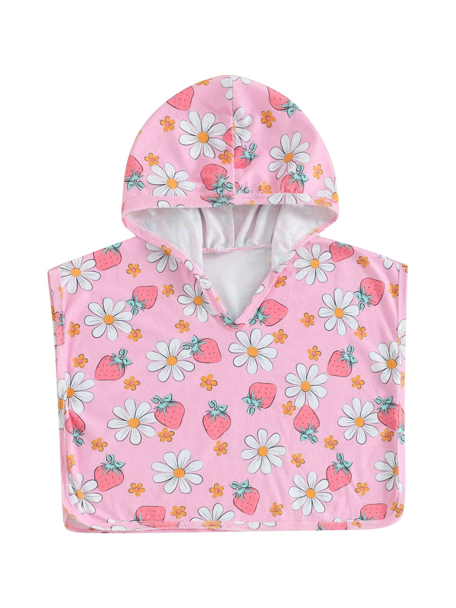 Infant Baby Girl Beach Cover Ups for Swimsuit Rash Guards Hooded Bath ...