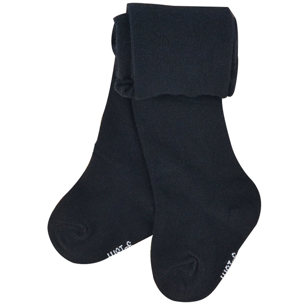 Infant Baby Girls Tights Stocking Solid Color Soft Cotton Winter Warm ...