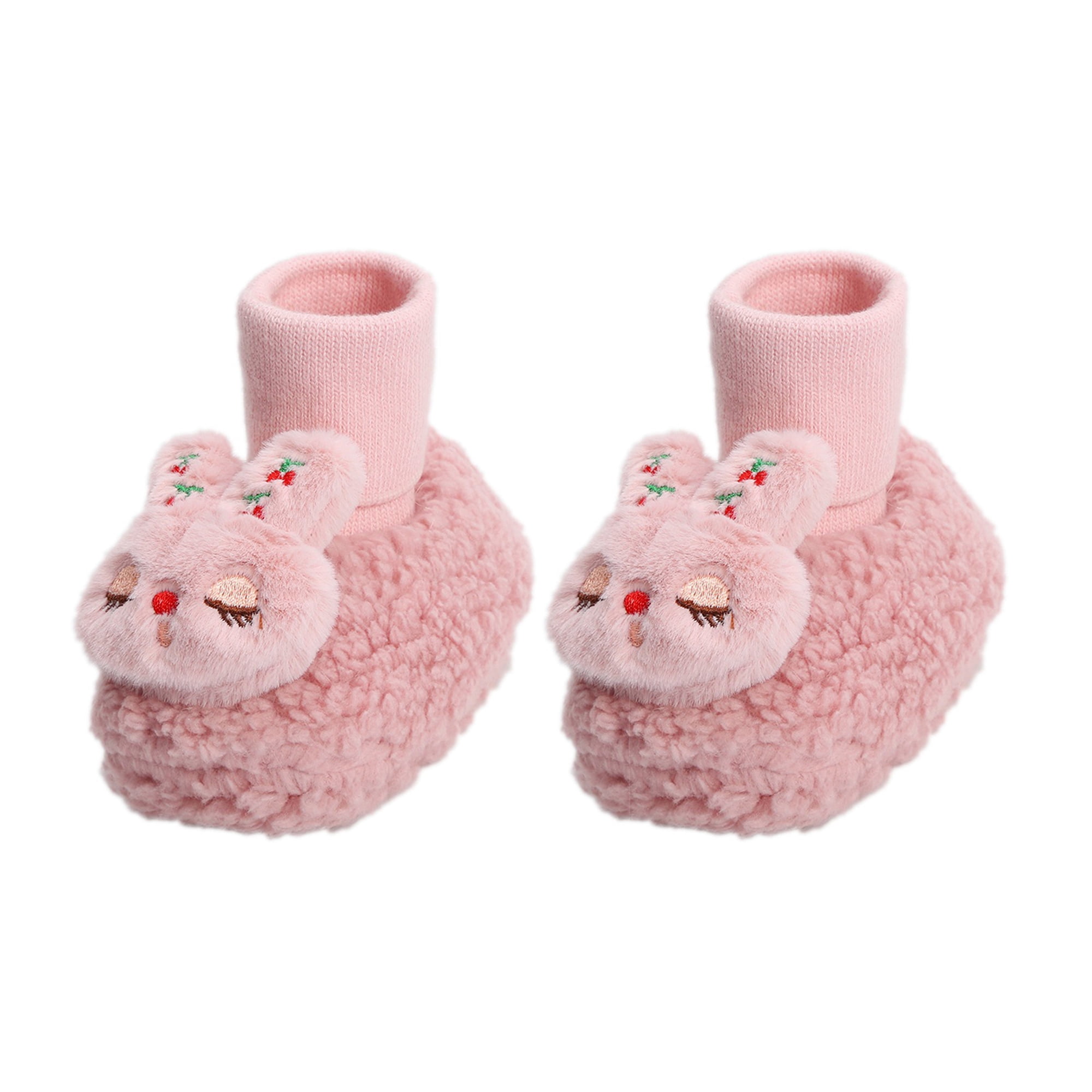 Infant Baby Slippers Girls Boys Booties Warm Baby Socks Shoes Newborn ...