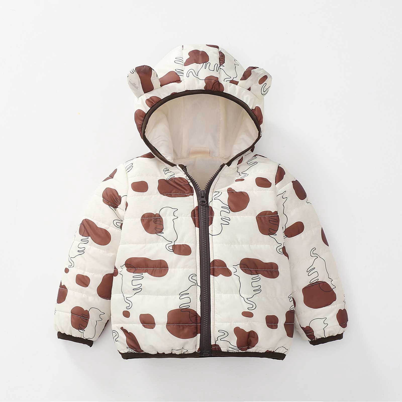 Baby Winter Coat,Toddler Puffer Coat Bear Ear Cute Jackets Windproof ...