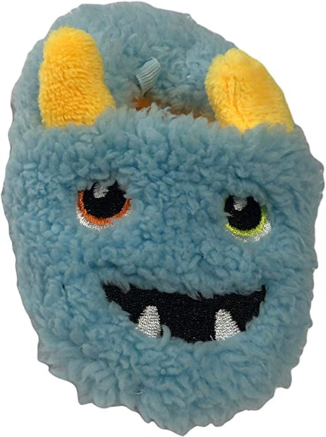 Infant Boys & Girls Plush Blue Monster Slippers Baby Prewalk Shoes New ...