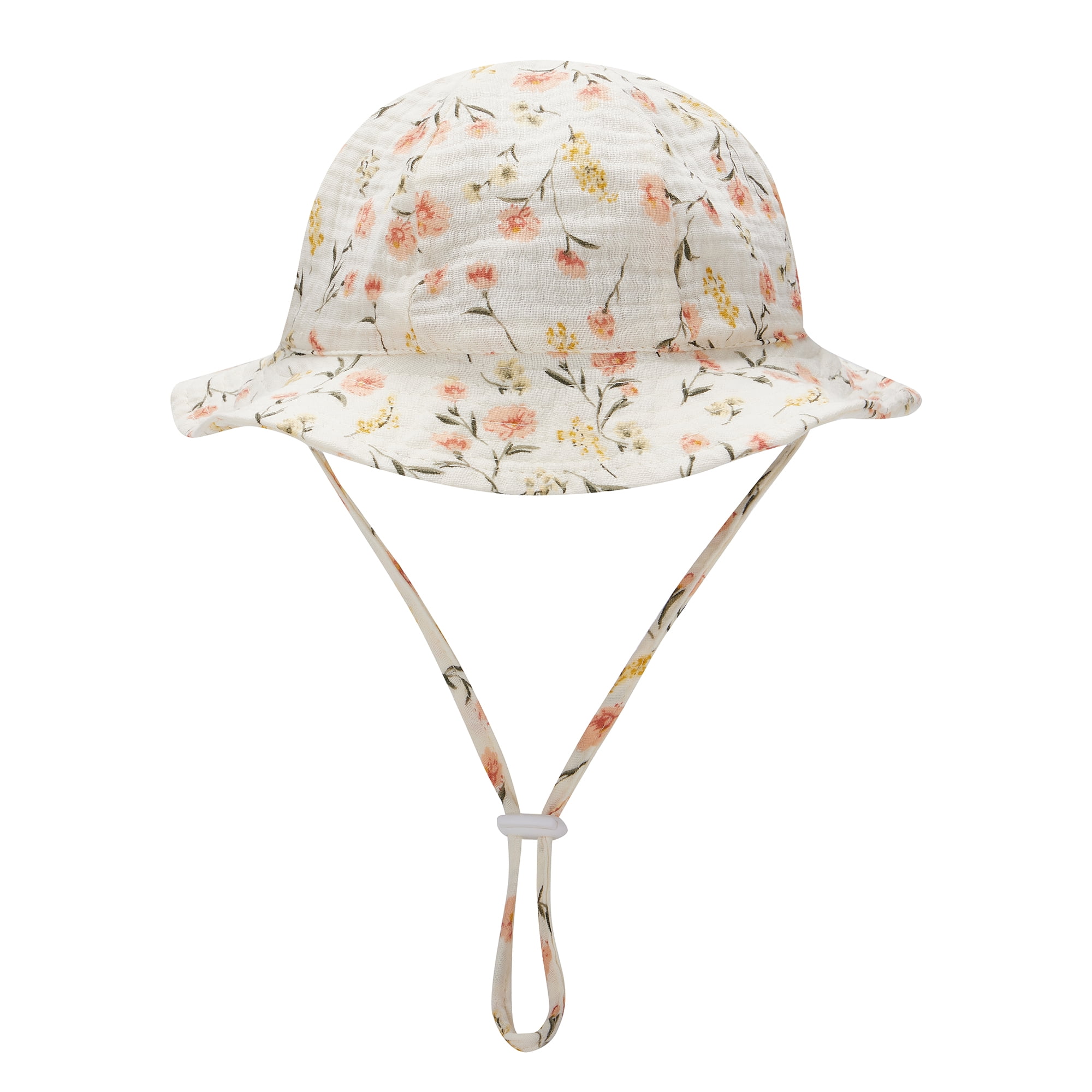 Infant Bucket Hat Wide Brim Baby Summer Sun Protection Floppy Fashion ...
