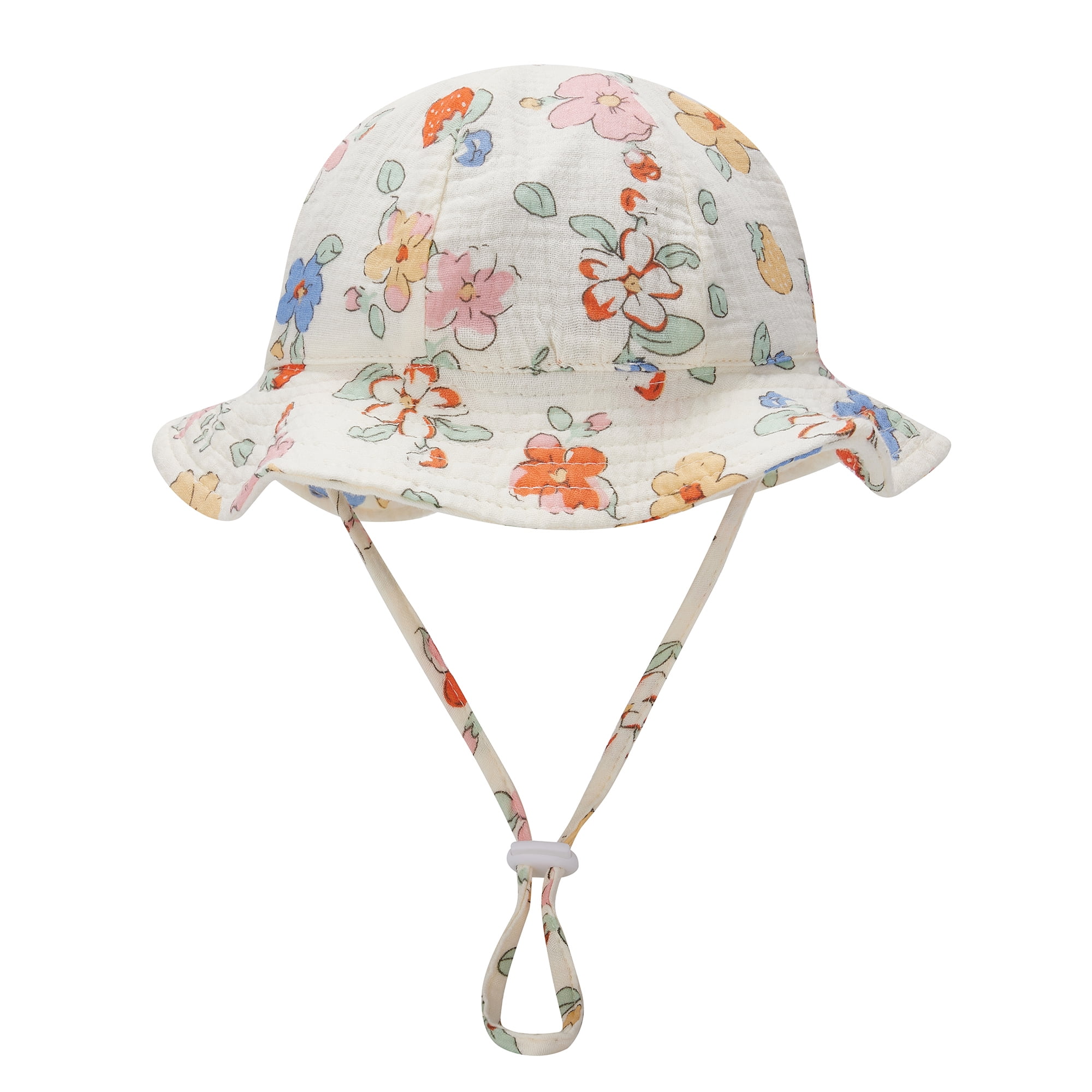 Infant Bucket Hat Wide Brim Baby Summer Sun Protection Floppy Fashion ...