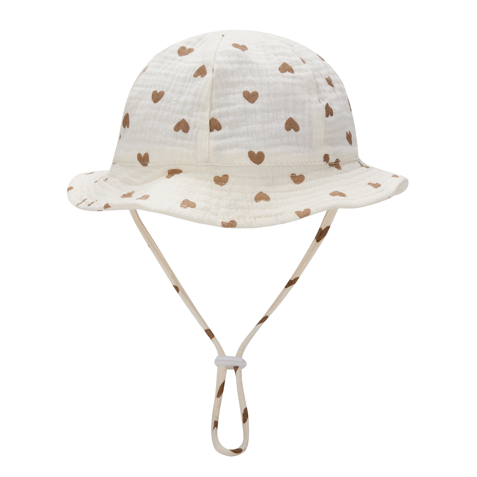 Infant Bucket Hat Wide Brim Baby Summer Sun Protection Floppy Fashion ...
