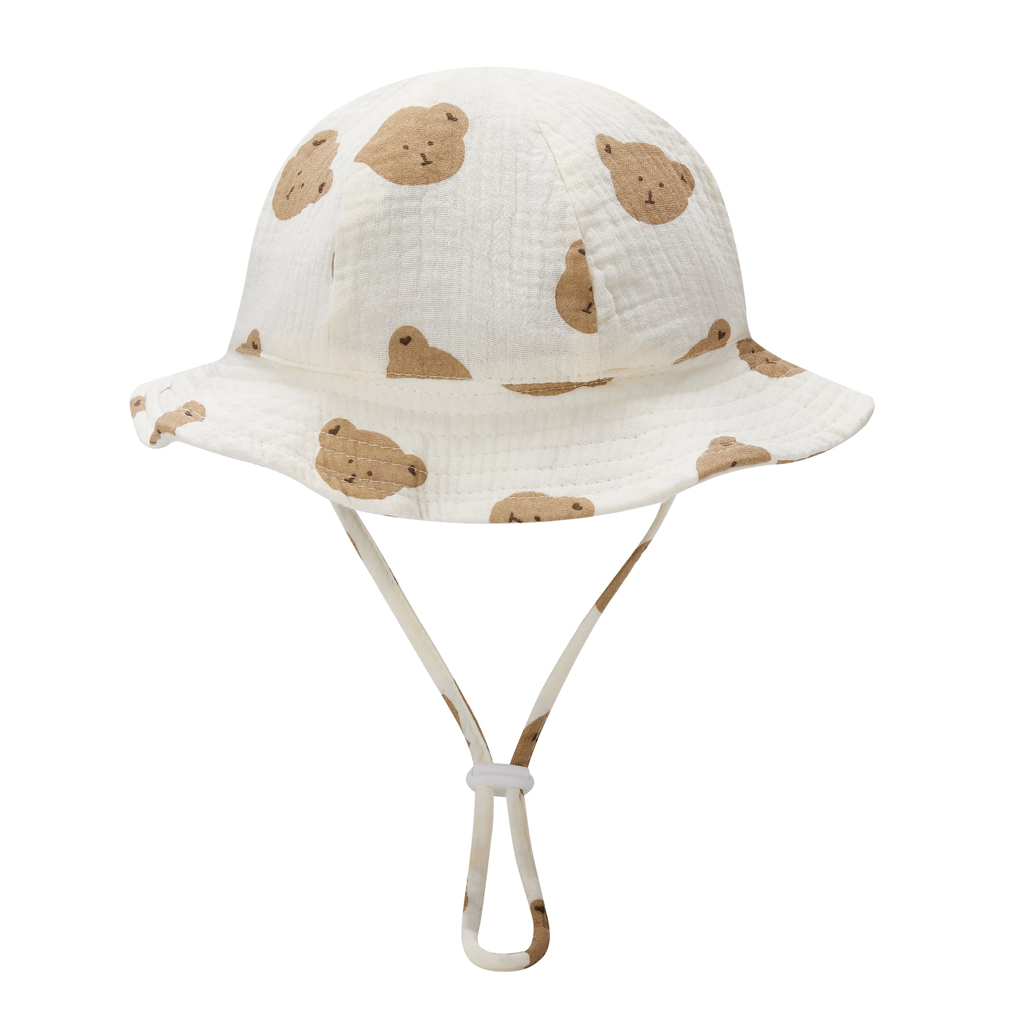 Infant Bucket Hat Wide Brim Baby Summer Sun Protection Floppy Fashion ...