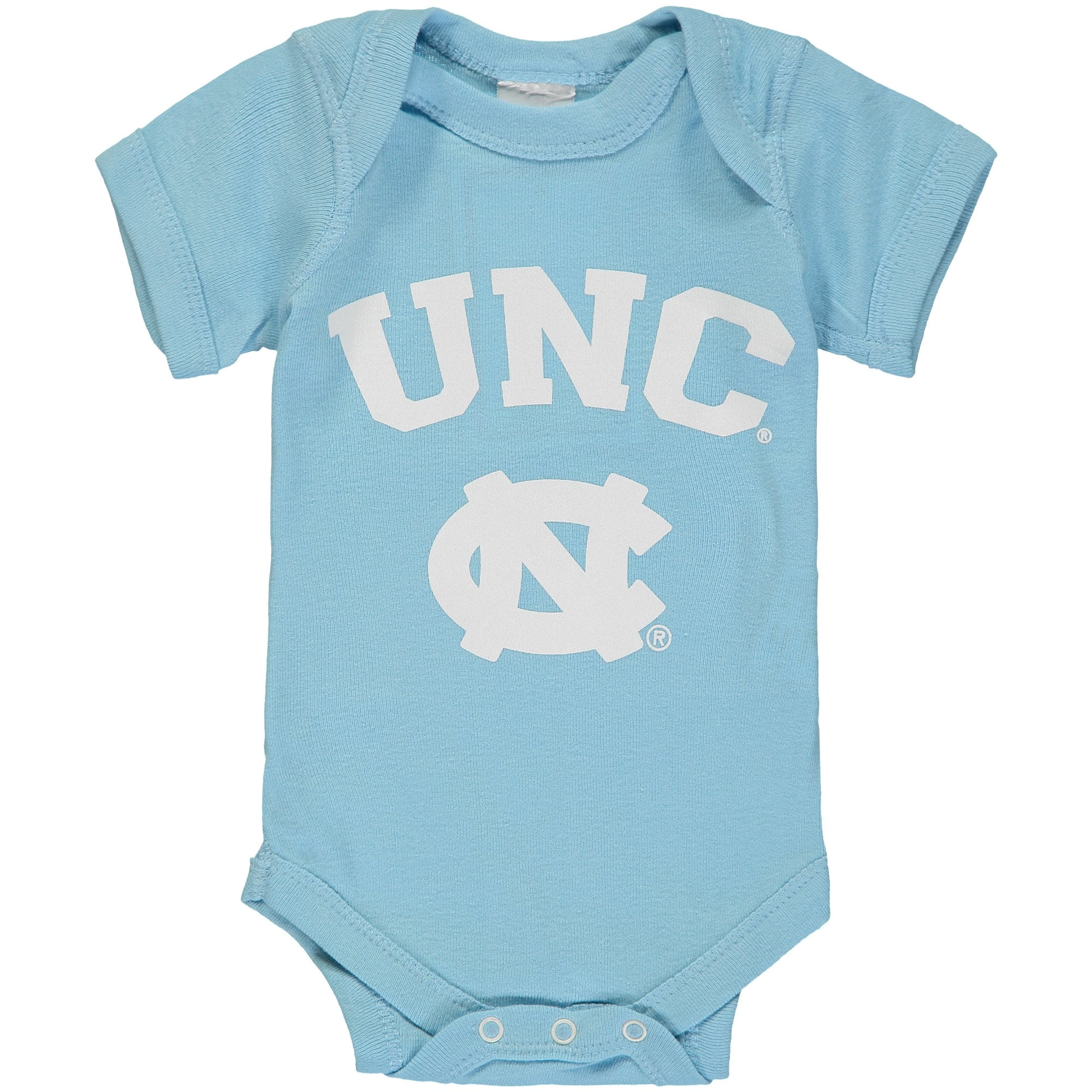 Infant Carolina Blue North Carolina Tar Heels Arch & Logo Bodysuit ...