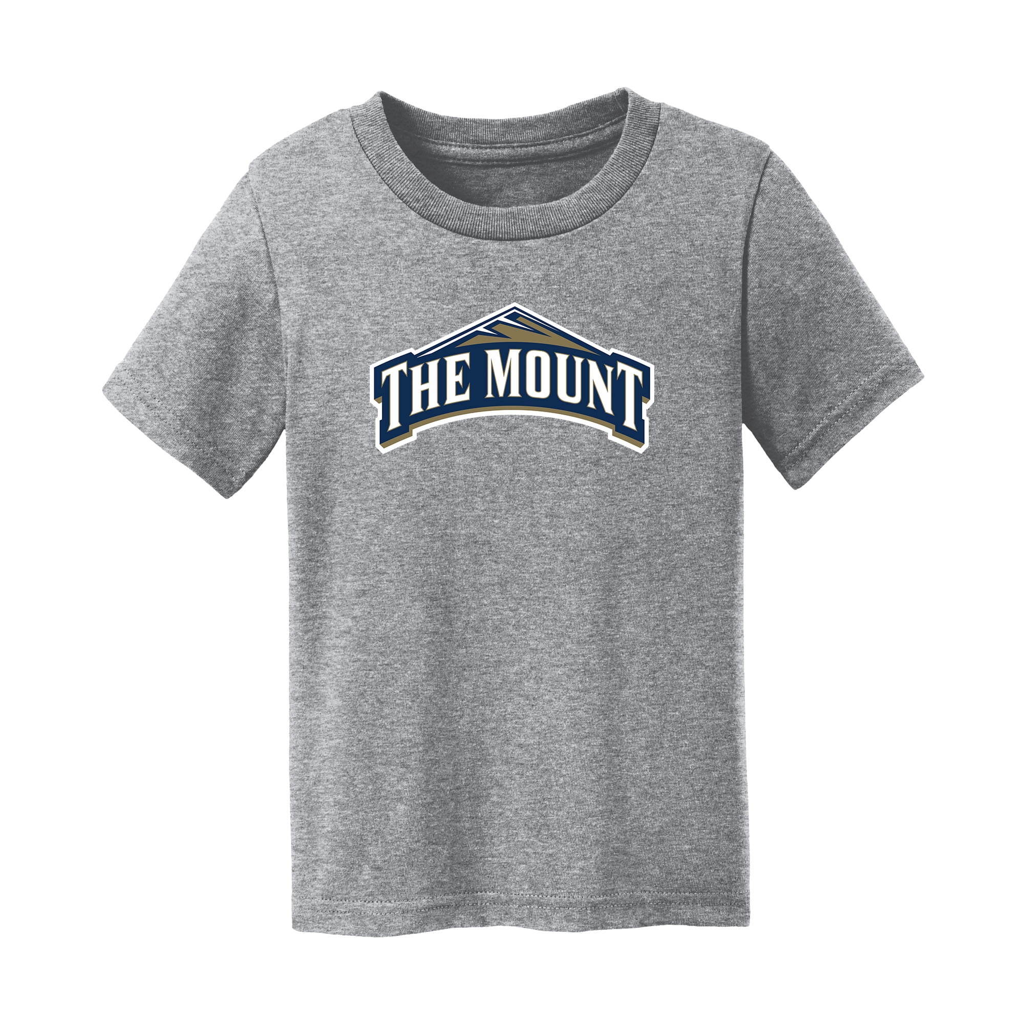 Infant Chad & Jake Heather Gray Mount St. Mary's Mountaineers Logo T ...