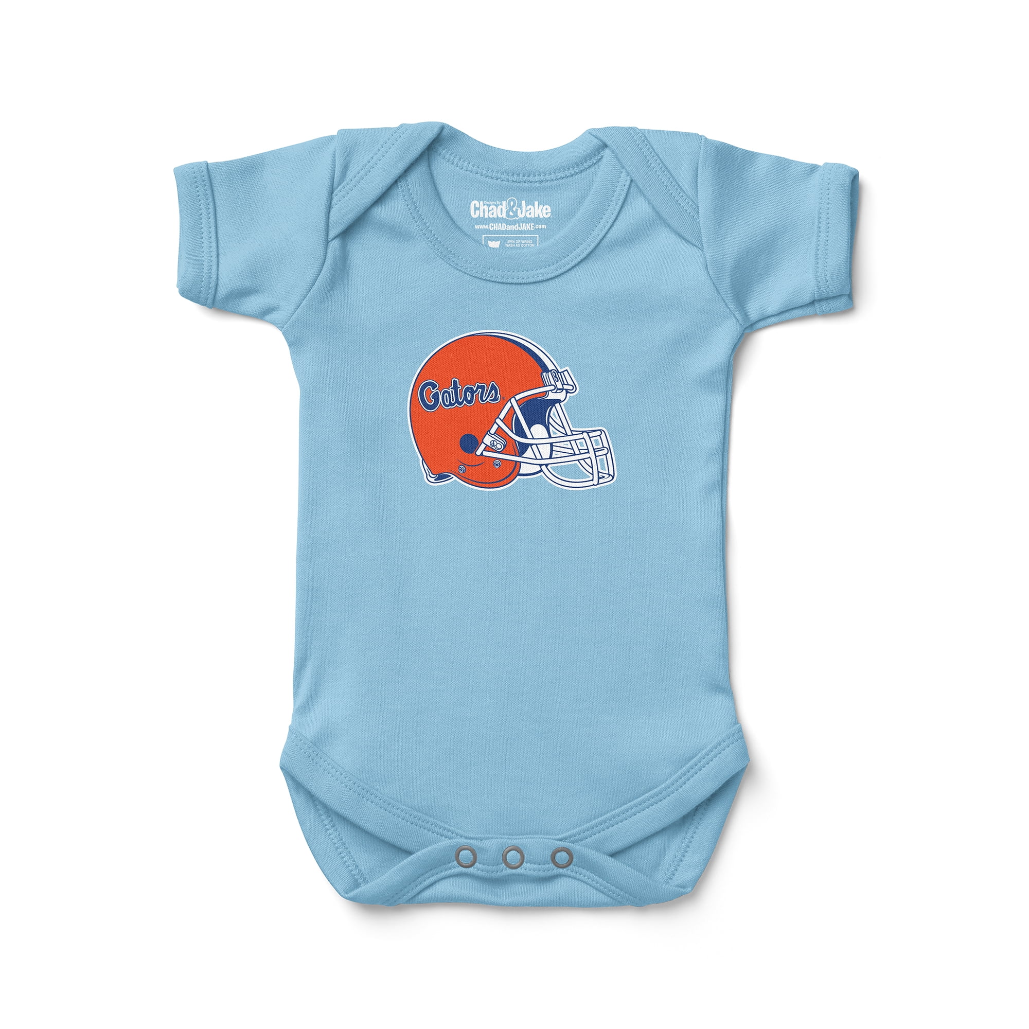 Infant Chad & Jake Light Blue Florida Gators Helmet Bodysuit - Walmart.com