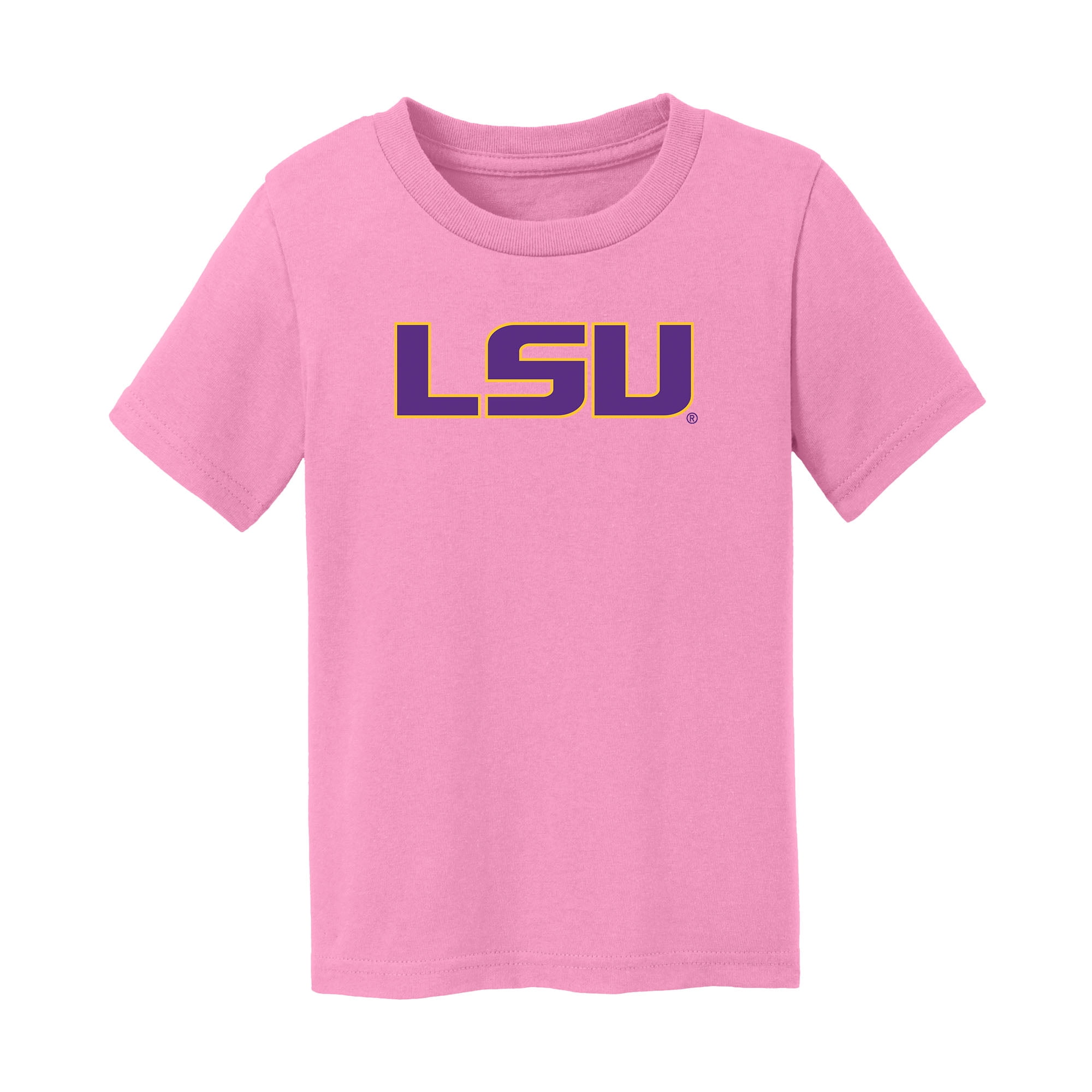 Infant Chad & Jake Light Pink LSU Tigers Logo T-Shirt - Walmart.com