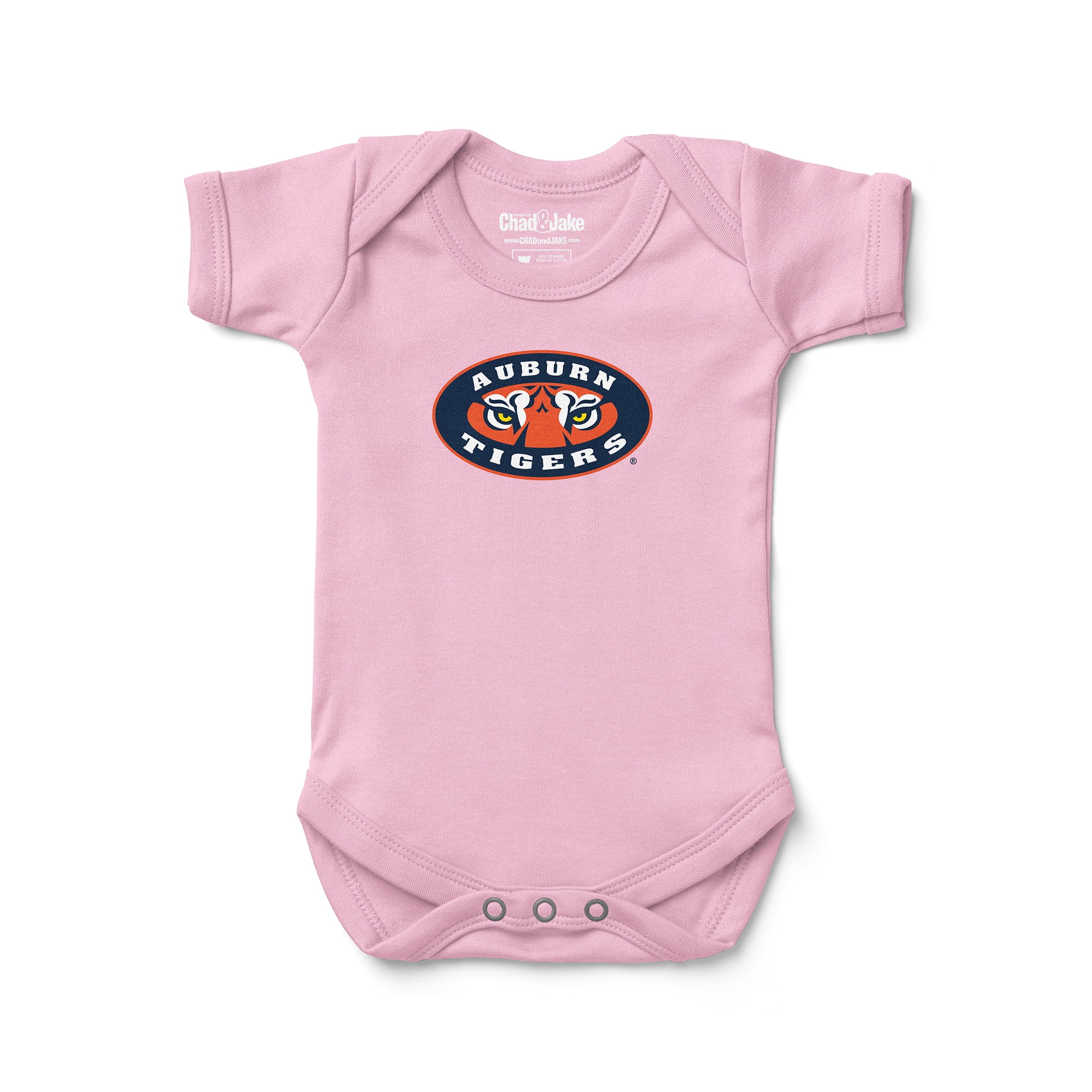Infant Chad & Jake Pink Auburn Tigers Secondary Logo Bodysuit - Walmart.com