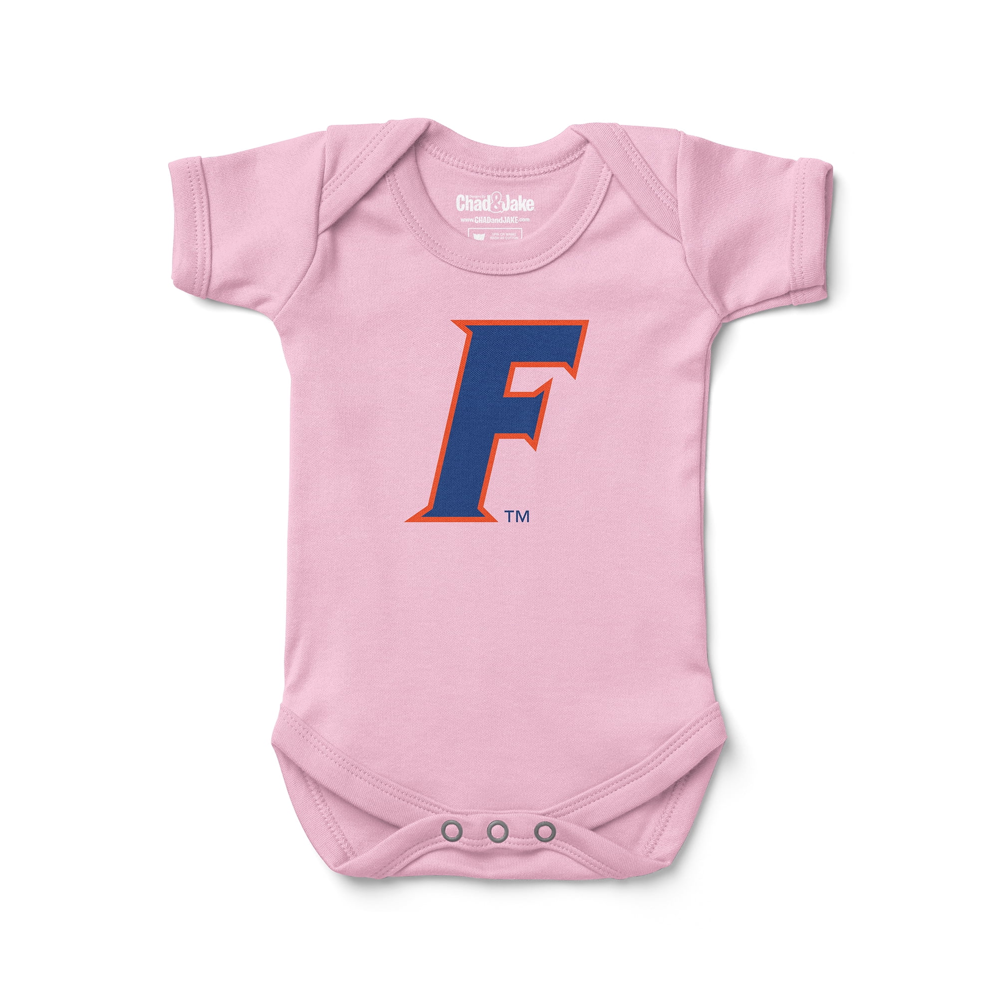 Infant Chad & Jake Pink Florida Gators Secondary Logo Bodysuit ...