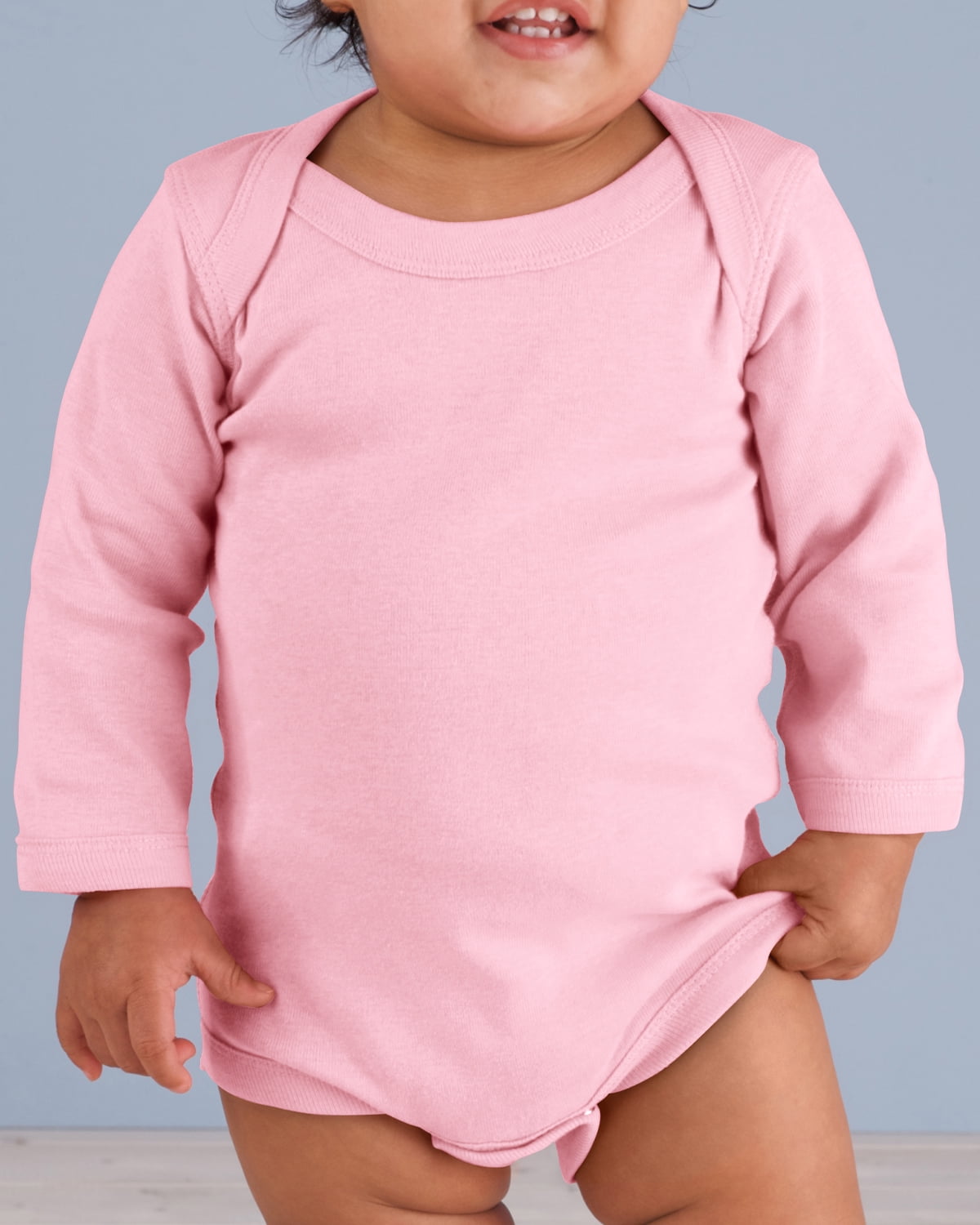 Infant Clementine Long-Sleeve Baby Rib Bodysuit - Walmart.com