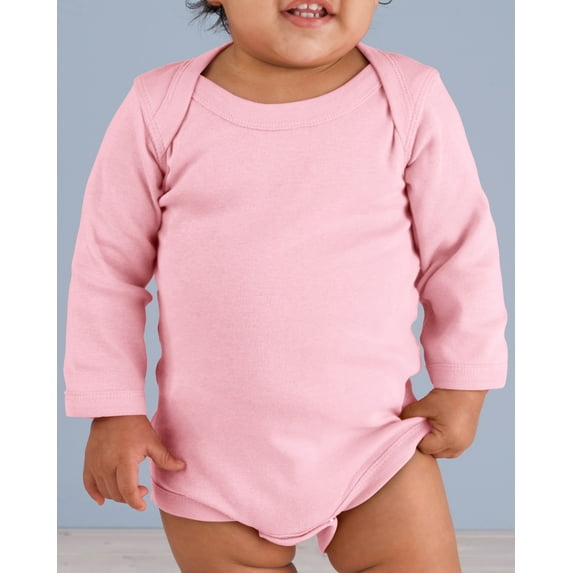 Infant Clementine Long-Sleeve Baby Rib Bodysuit - Walmart.com