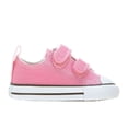 converse kids baby girl's chuck taylor 2v ox (infant/toddler) pink ...