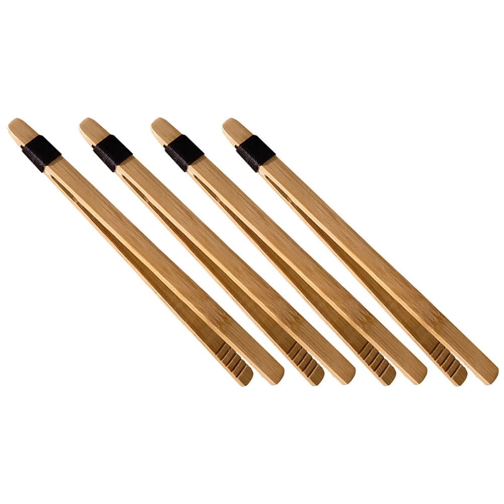 Infant Developmental Toys Tweezers Preschool Bamboo Serving Tongs ...