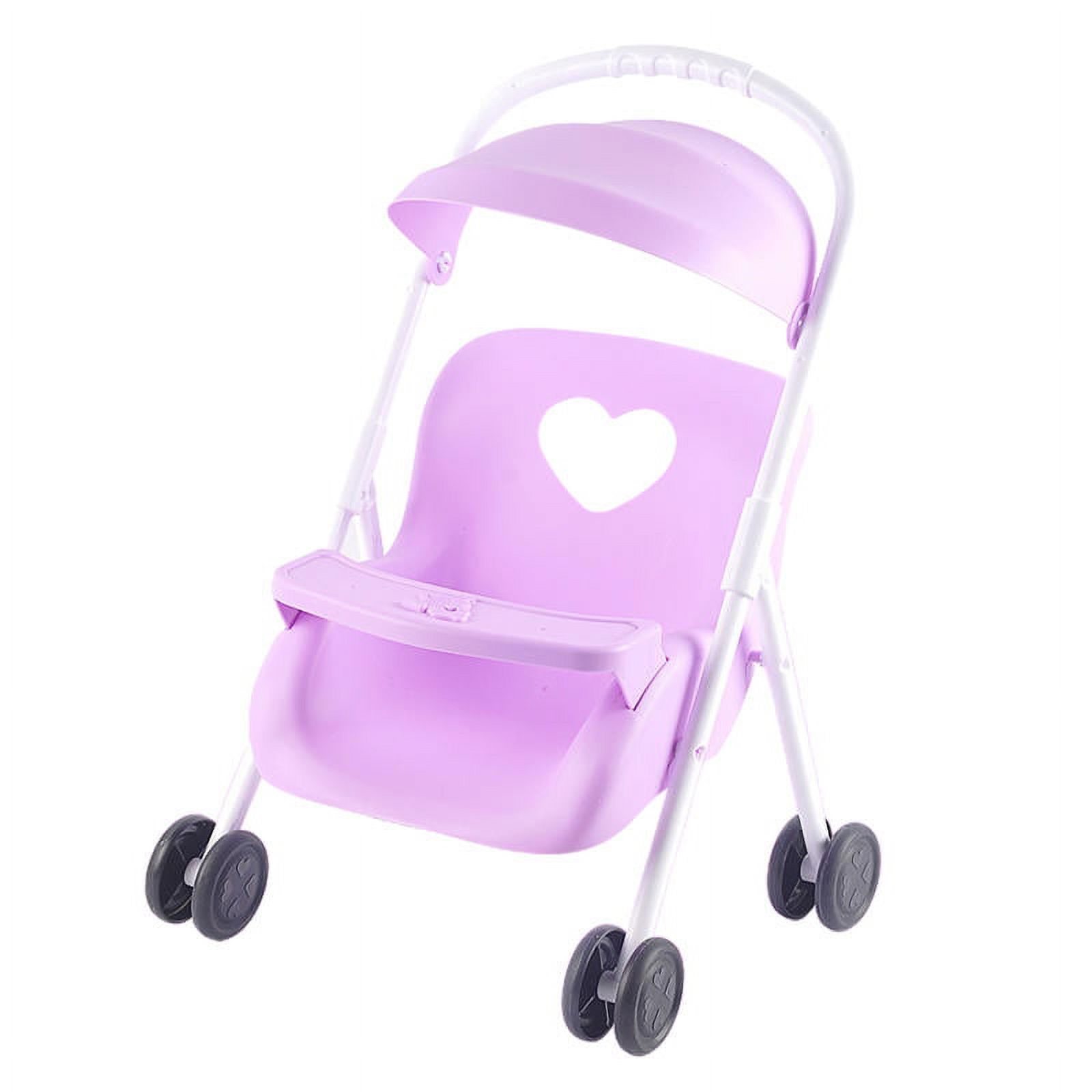 Infant Dolls Pushchair Toy - Lilac, 25x26x42cm - Walmart.com