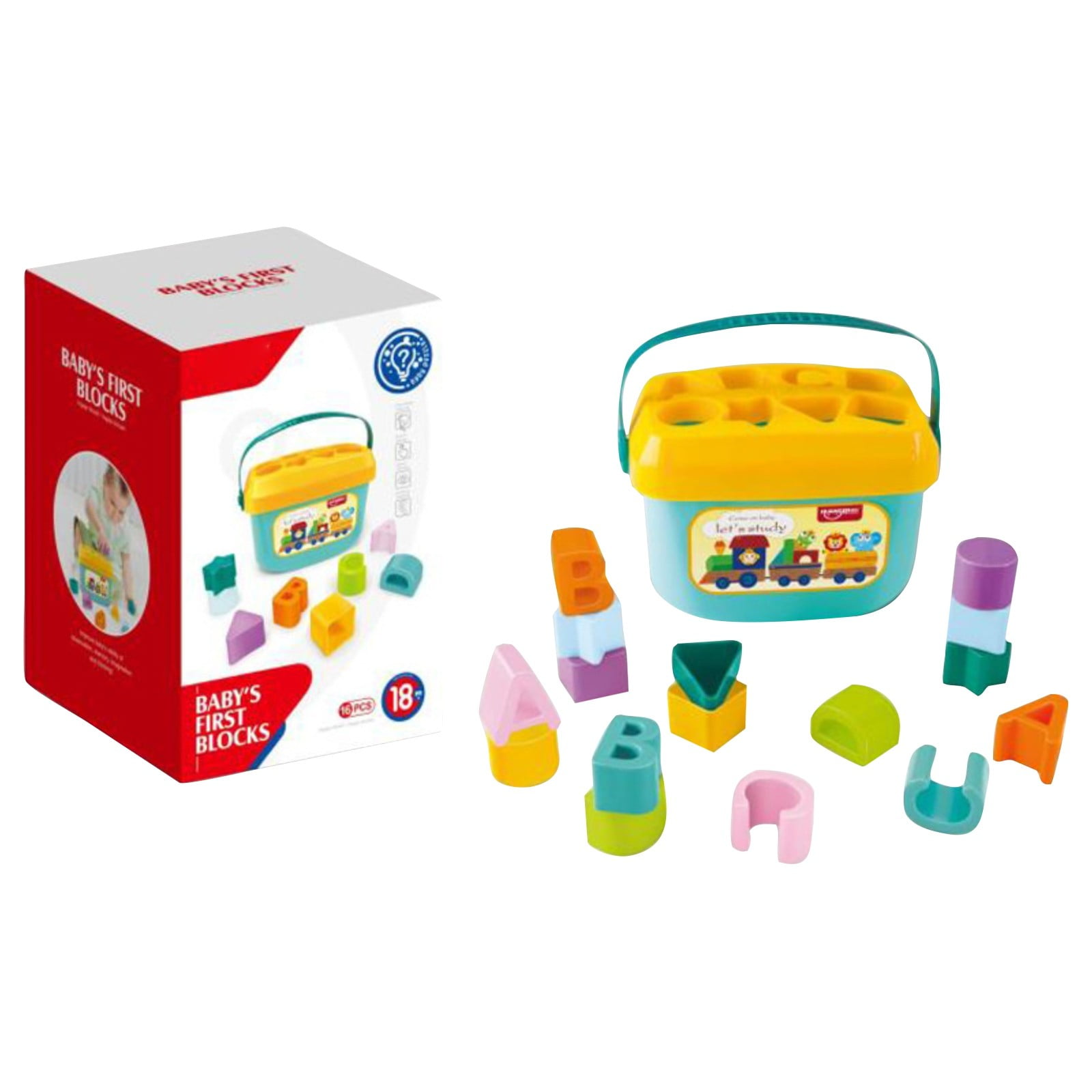 Infant Early Education Shape Color Recognition Toys for Fine Motor ...