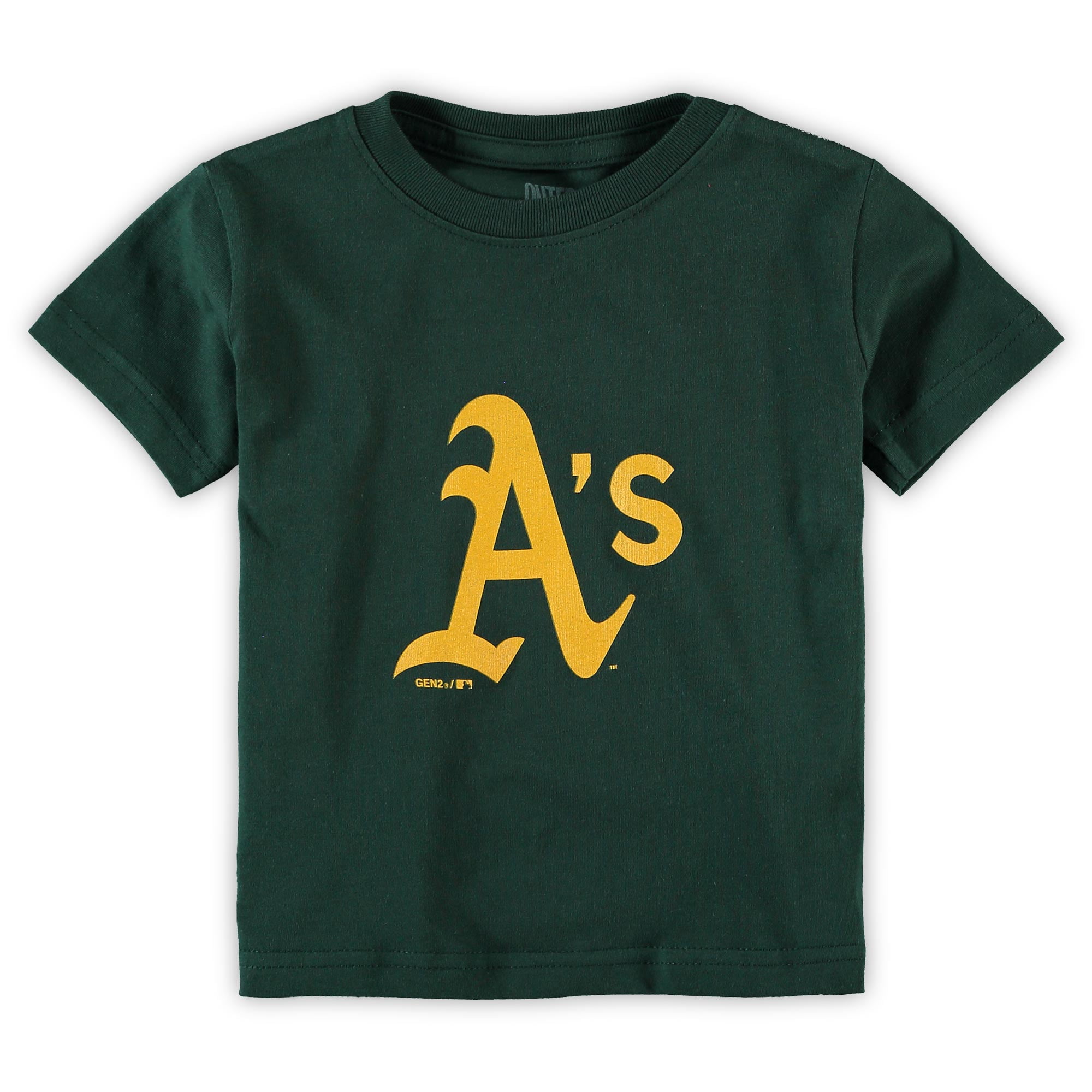 Infant Green Athletics Primary Team Logo T-Shirt - Walmart.com