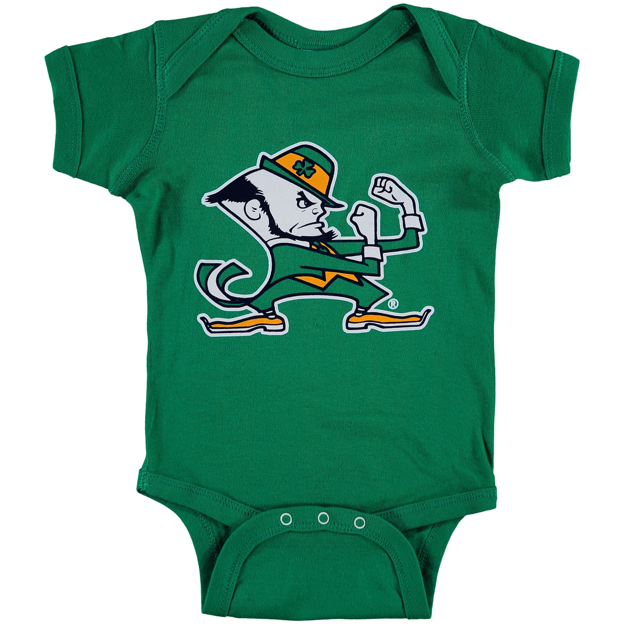Infant Kelly Green Notre Dame Fighting Irish Big Logo Bodysuit ...