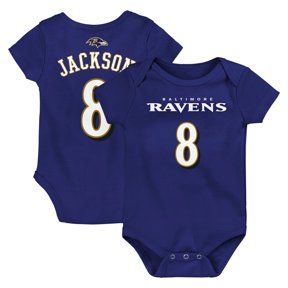 BALTIMORE RAVENS Infant Tm1&2 Color Cotton Long Sleeve Onesie 2PK Boy ...