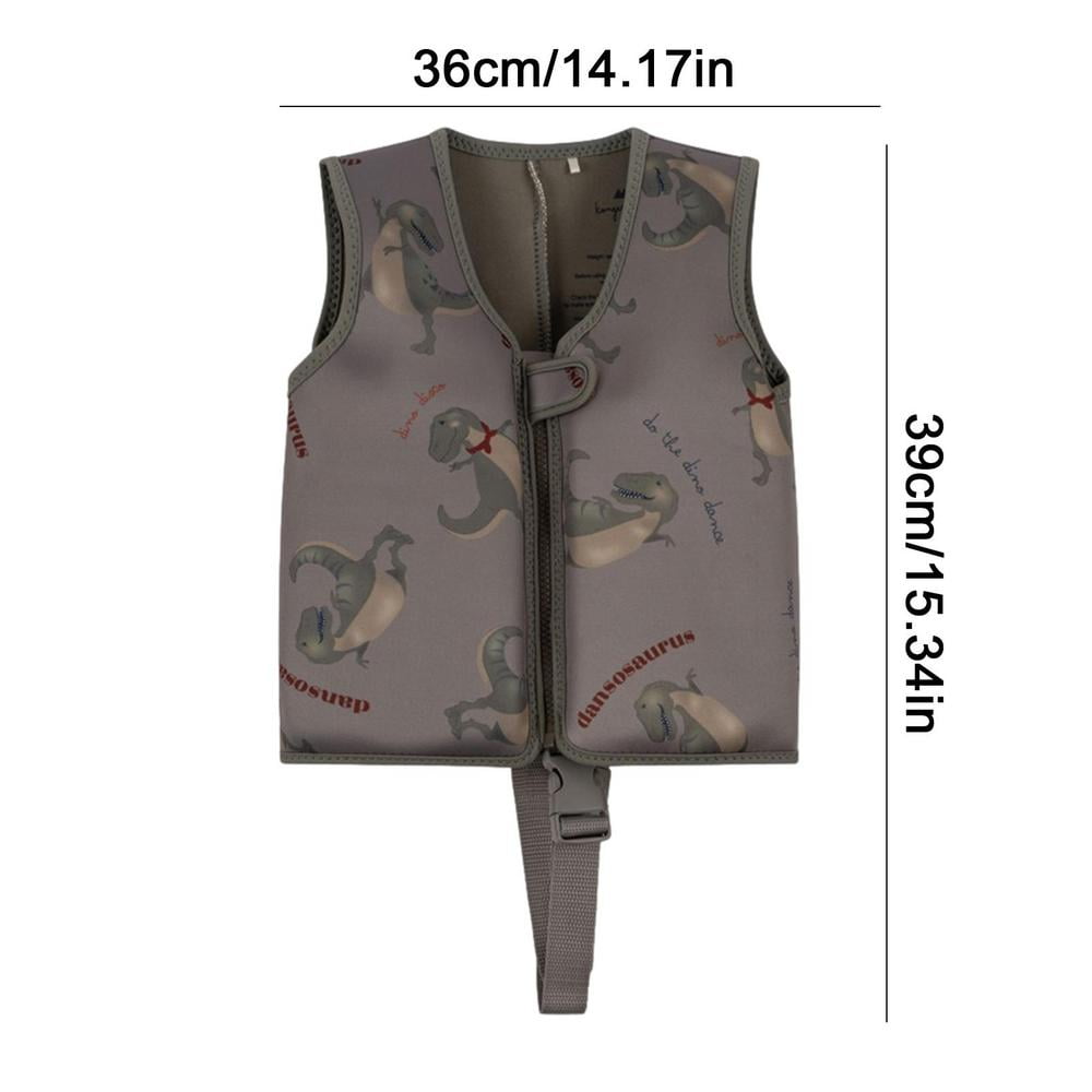 Infant Life Vest Neoprene Swimming Float Jacket Soft Learn To Swim Vest ...