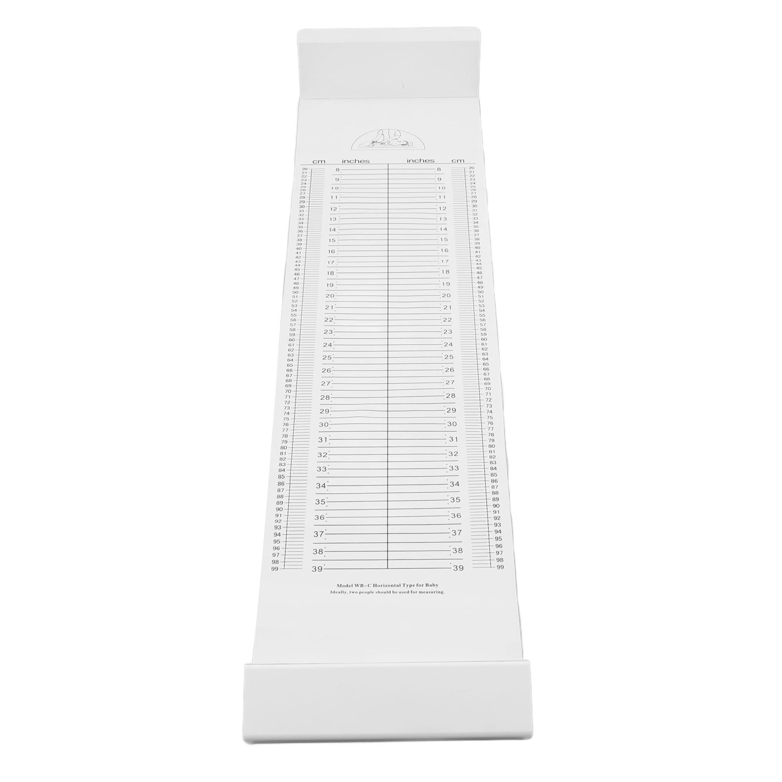 Infant Measure Mat,Washable Collapsible Baby Height Measuring Ruler for ...