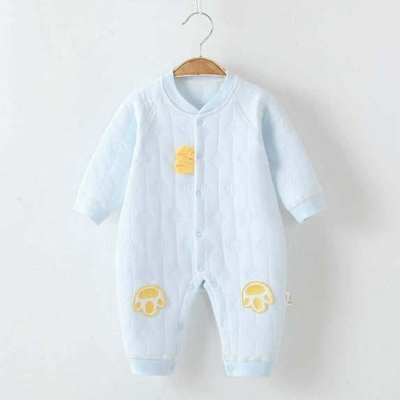 Infant Newborn Girl Outfits Blue Spring Outfits for Girls Long-sleeved ...