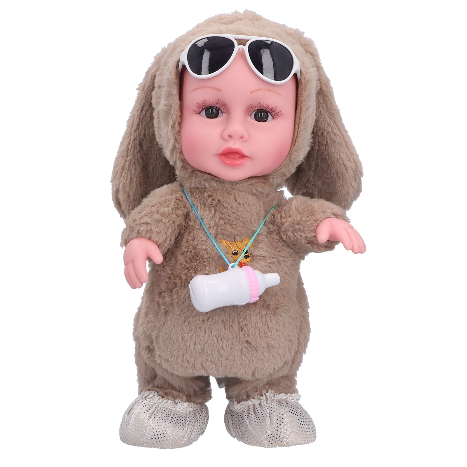 Infant Plush Music Electric Doll Singing Dancing Walking Talking ...
