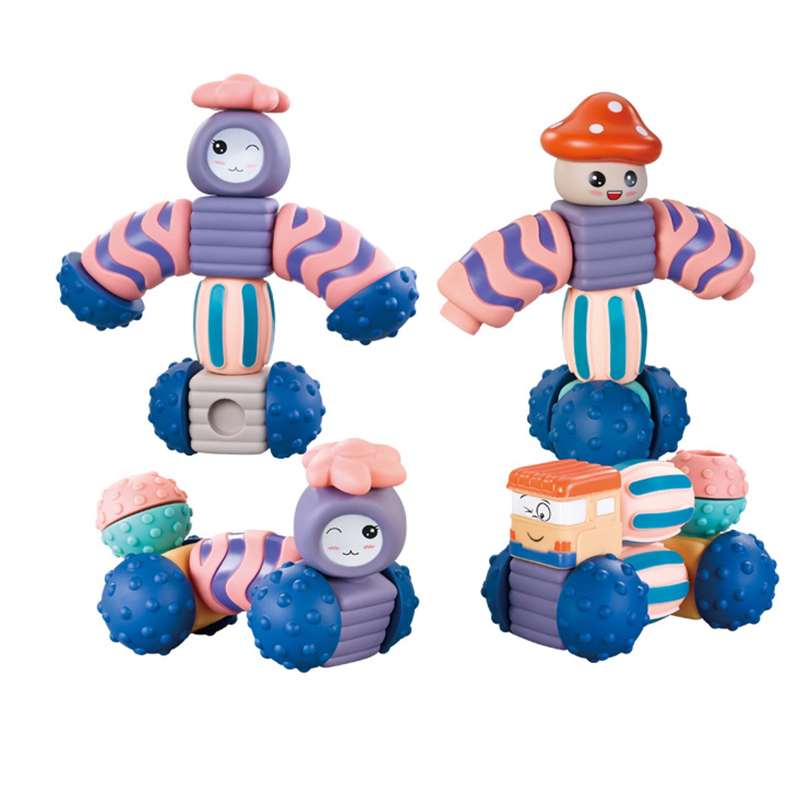 Infant Puzzle Soft Variable Shape Building Blocks Soft Building Blocks ...